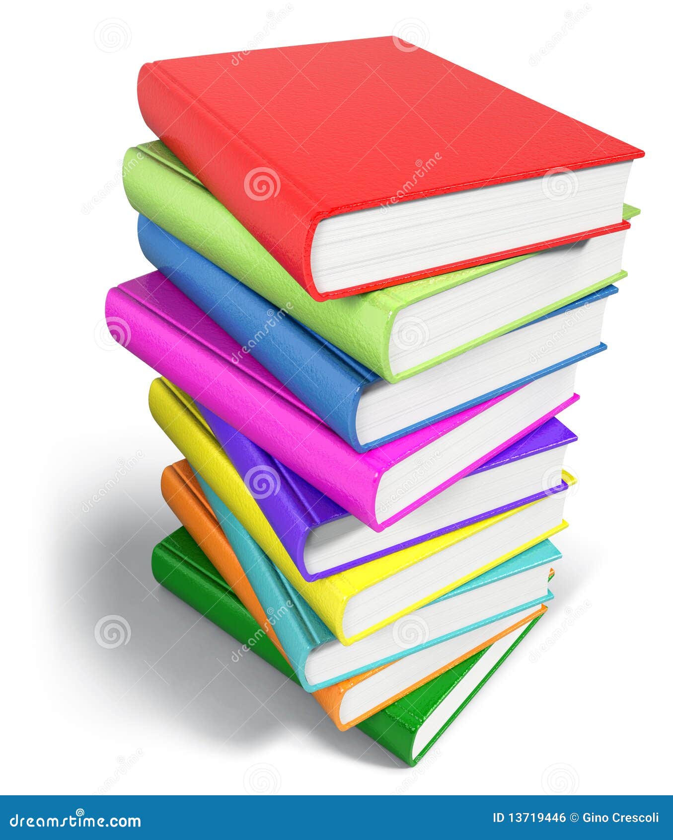 Gestapelte Bücher stock abbildung. Illustration von bibliothek - 13719446