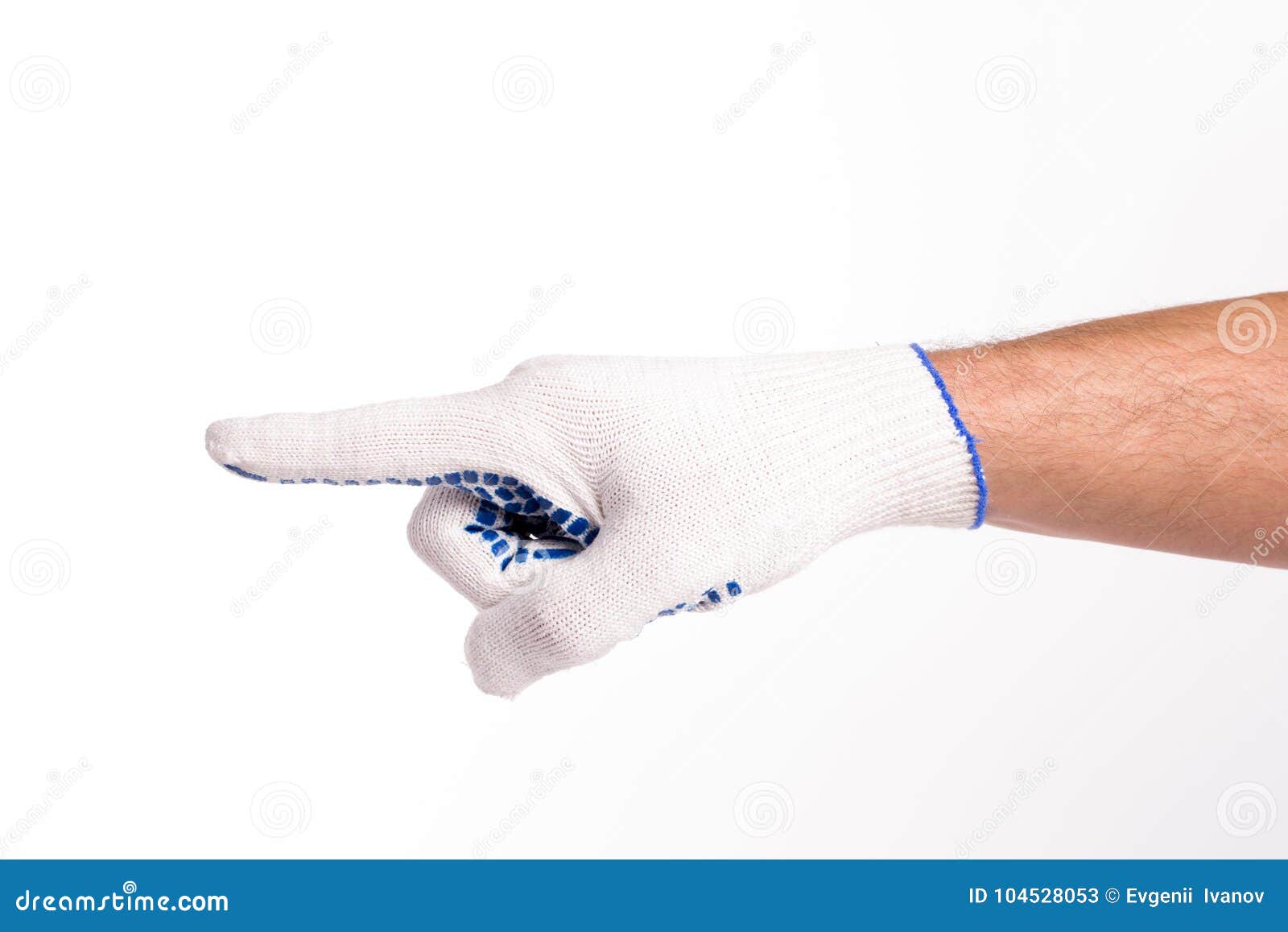 Gester Av Handen I Handsken Fotografering för Bildbyråer - Bild av ...