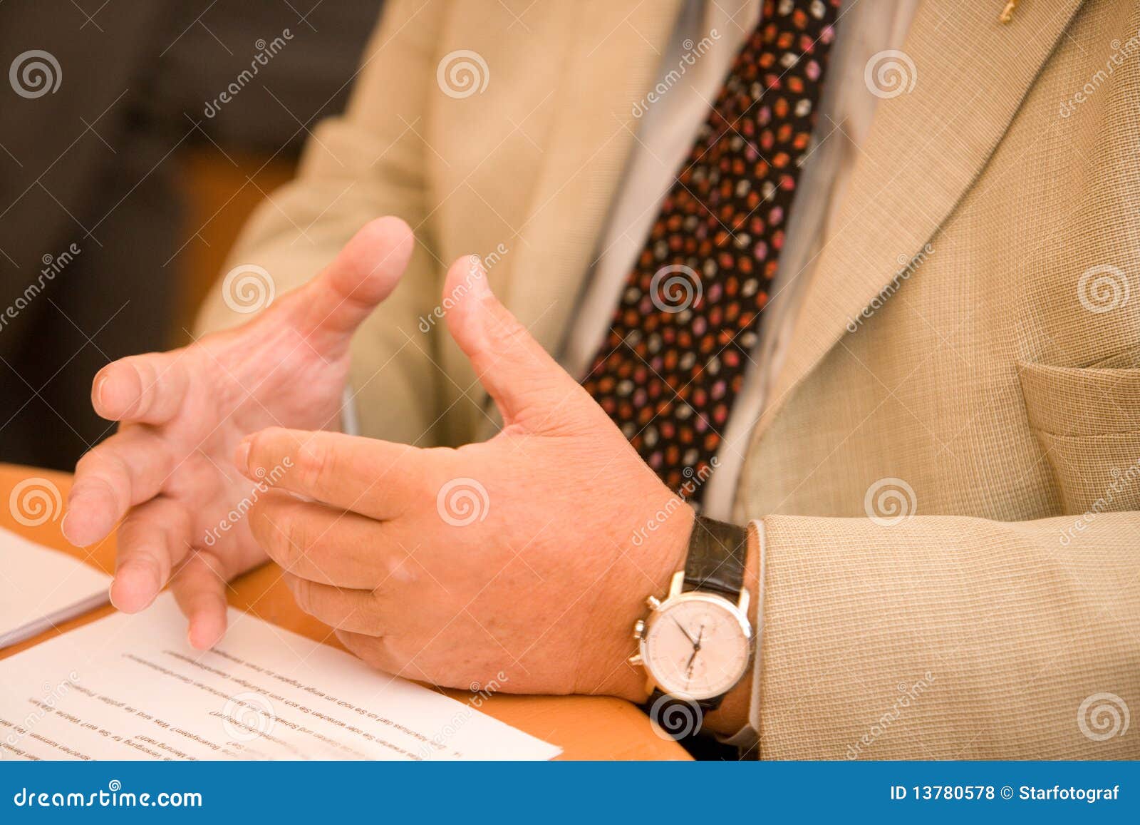Gesticulating with hands stock photo. Image of business - 13780578