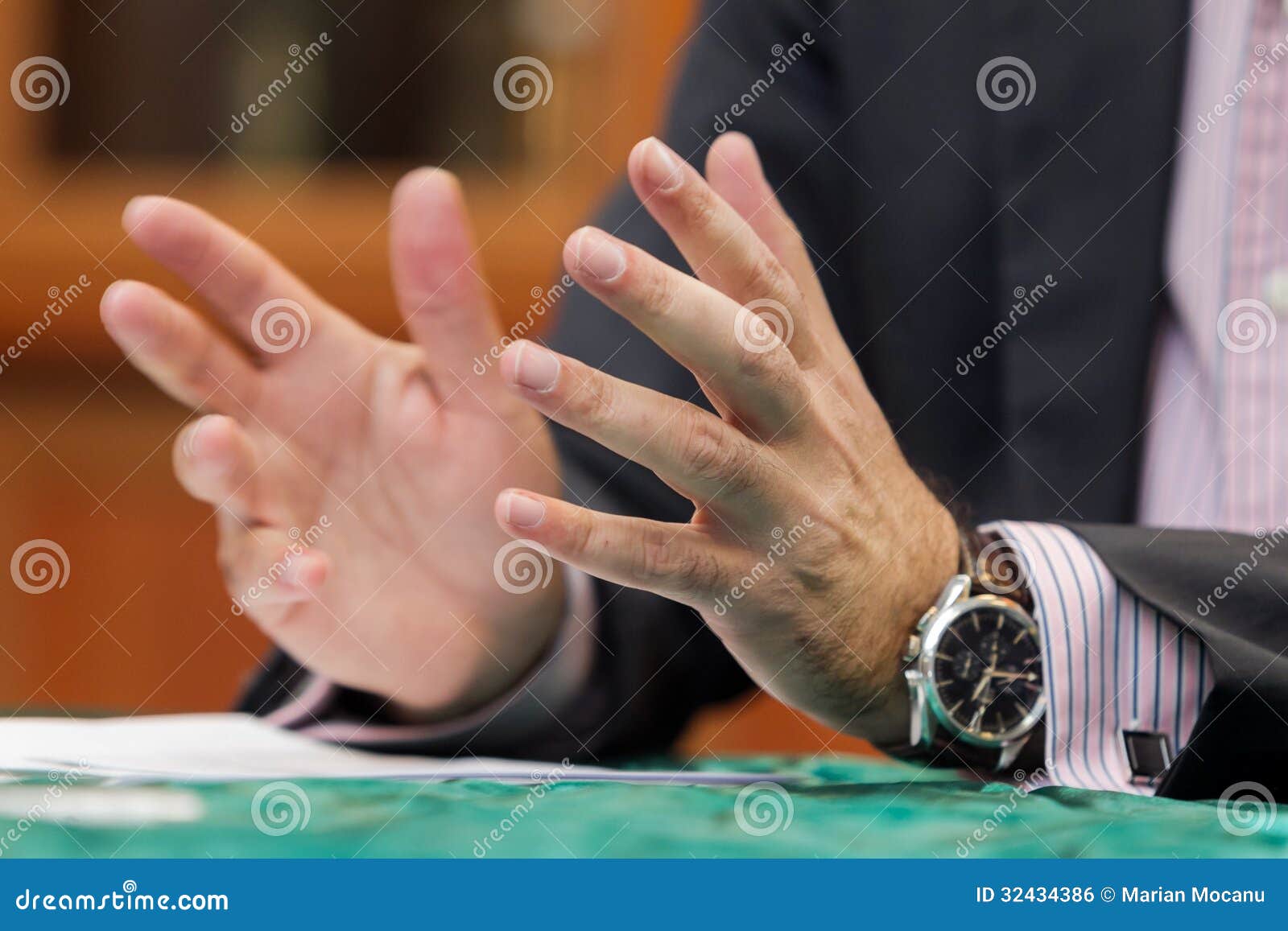 Gesticulation hands stock photo. Image of conference - 32434386