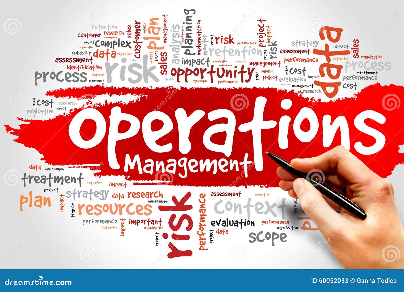 Gestion d'opérations image stock. Image du pertinent - 60052033