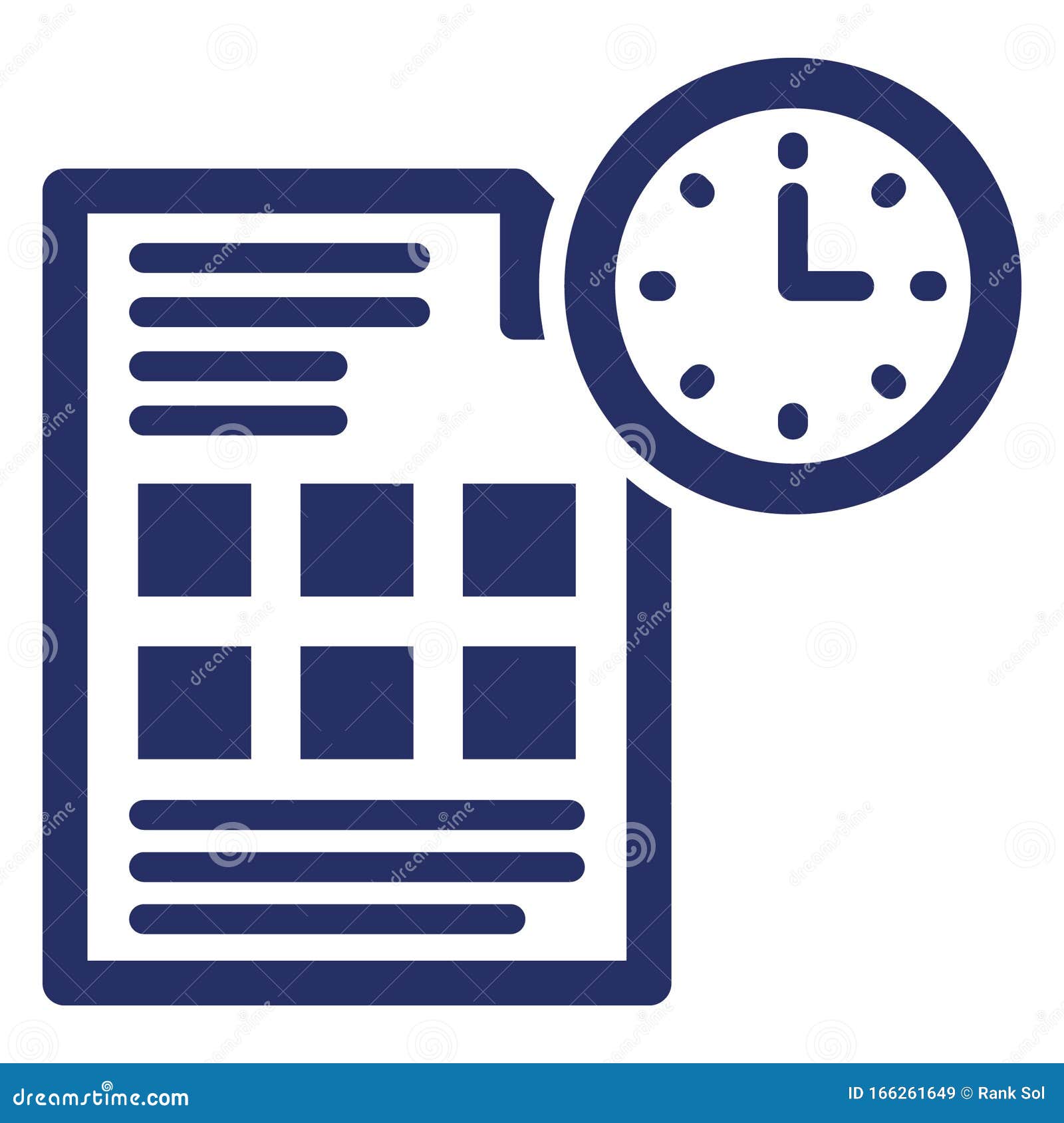 Gestion De Programme Icône Vectorielle Isolée Pouvant Facilement ...