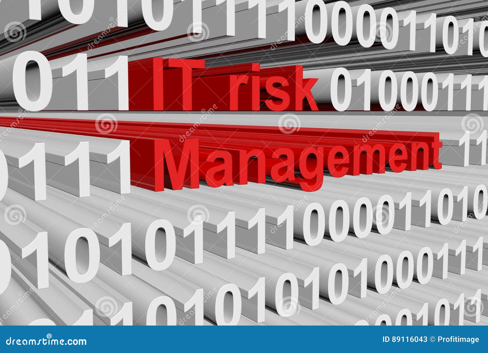 Gestion Des Risques Informatique Illustration Stock - Illustration du ...