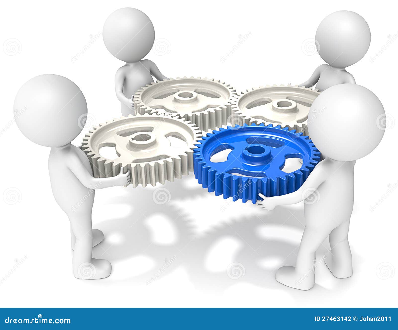 Gestione di progetti. illustrazione di stock. Illustrazione di figura ...