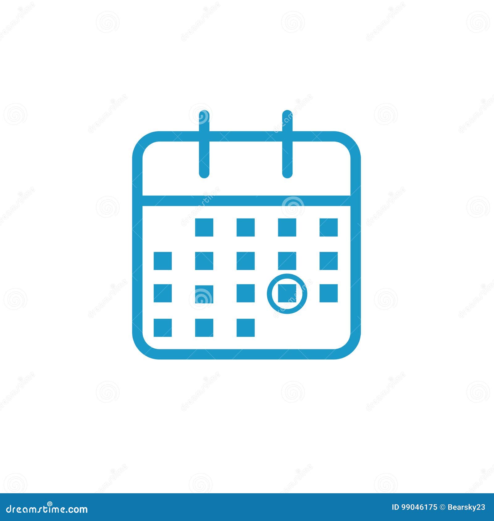 Gestione Di Tempo Ed Icona Di Programma Per L'evento Imminente ...