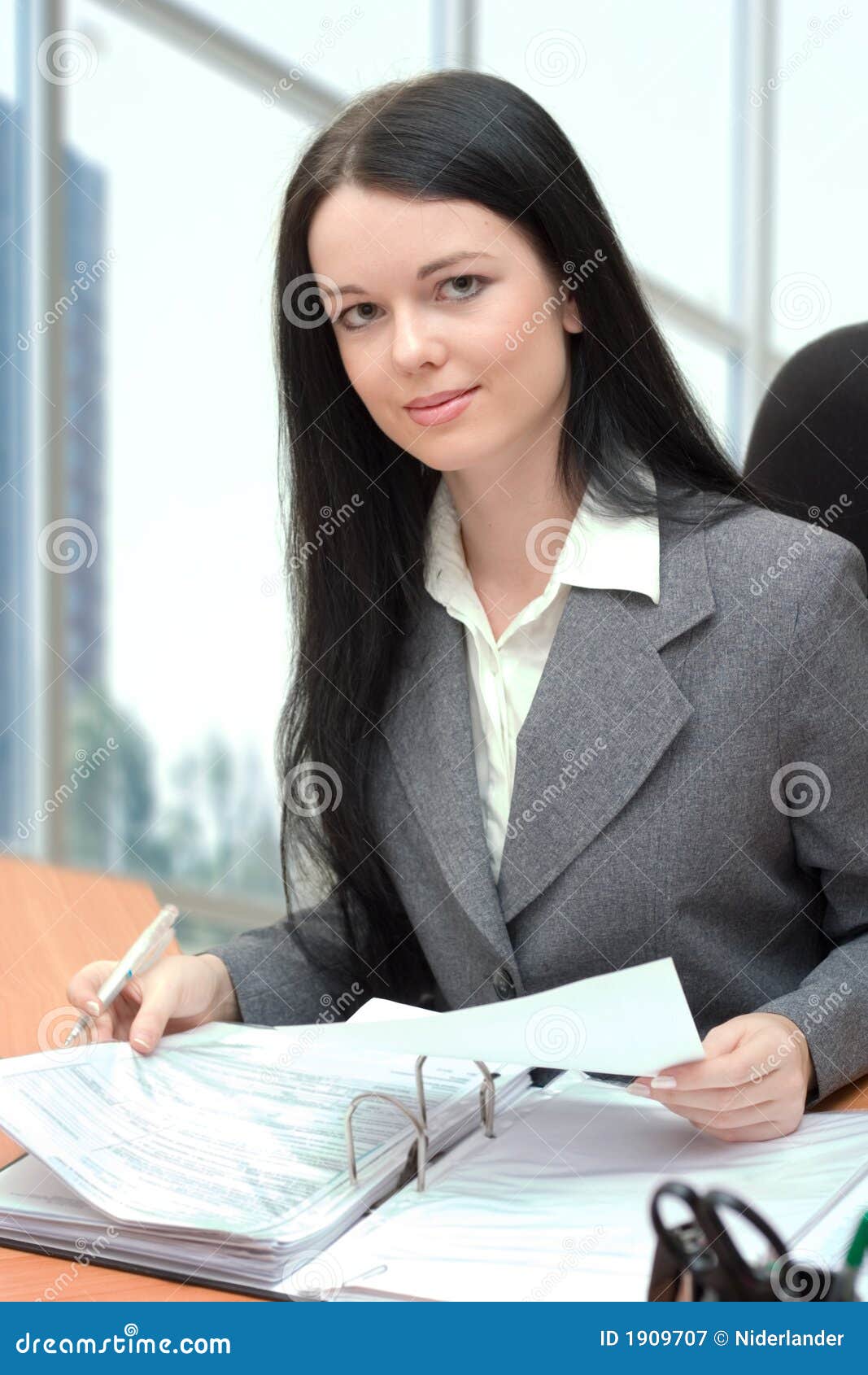 Gestionnaire de bureau image stock. Image du bureau, finances - 1909707