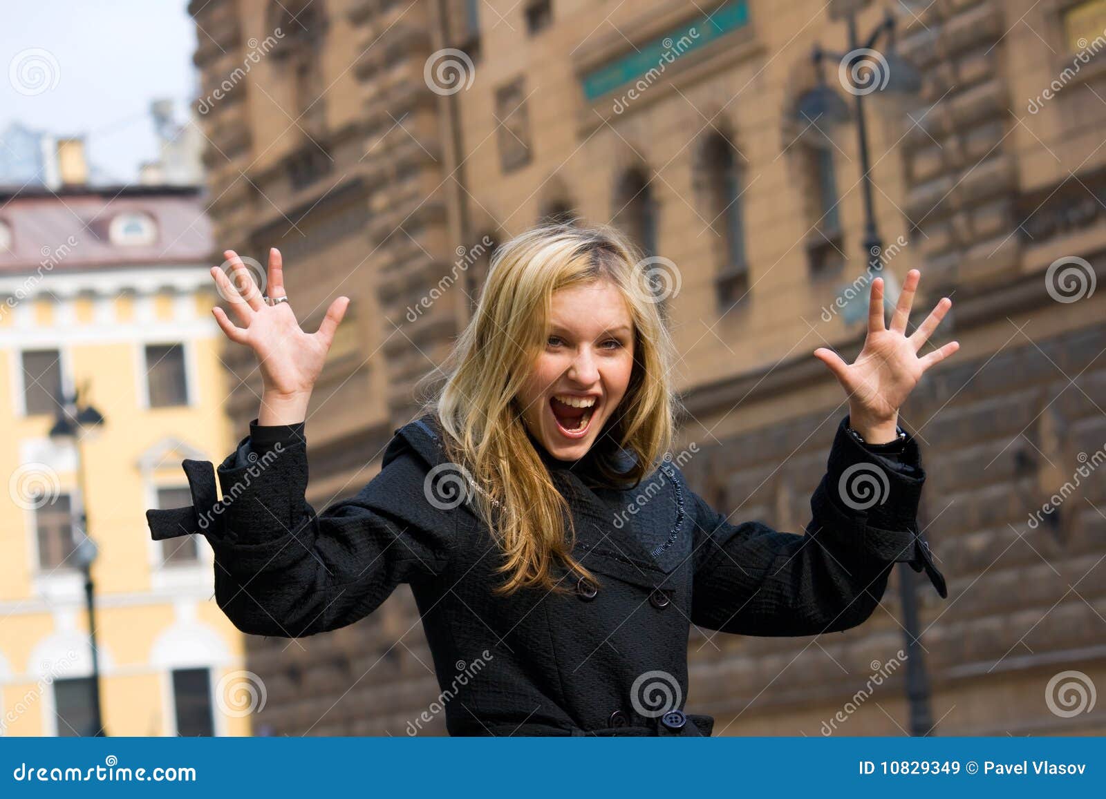 Gesto imagen de archivo. Imagen de cara, ciudad, estilo - 10829349