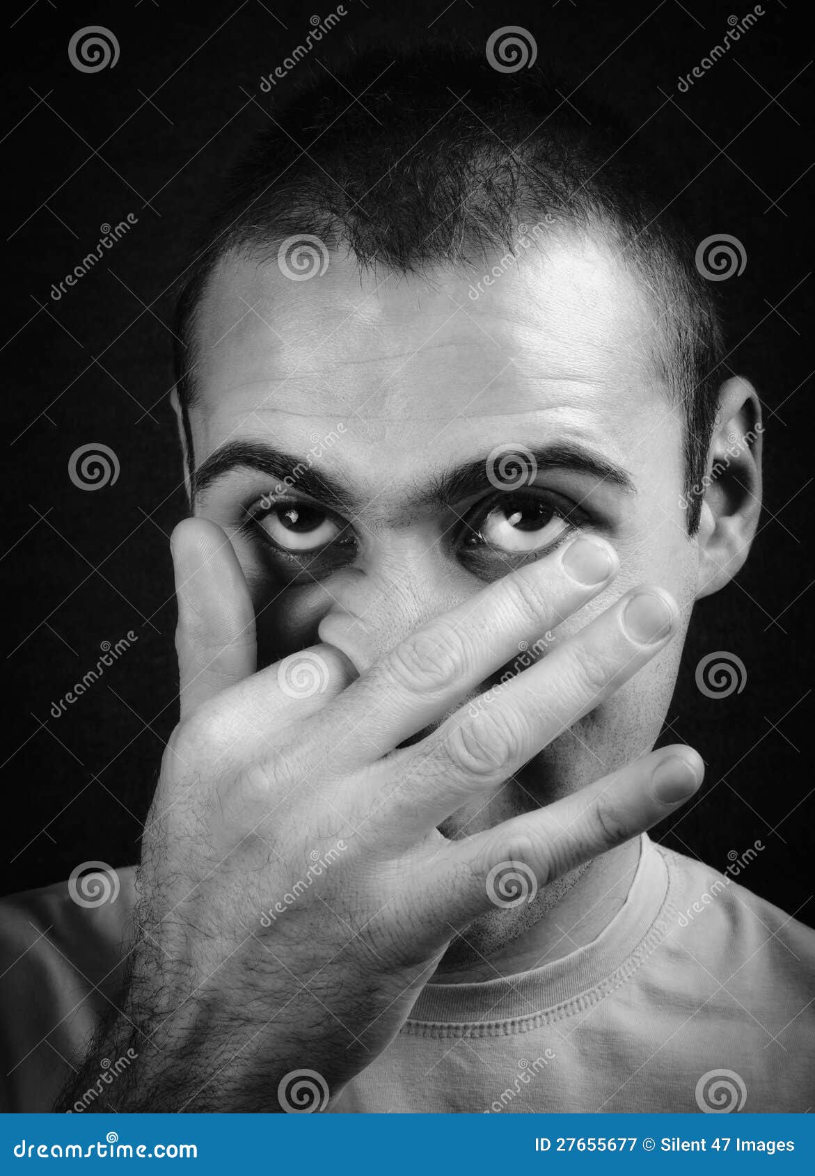 Gesto repugnante imagen de archivo. Imagen de limpieza - 27655677