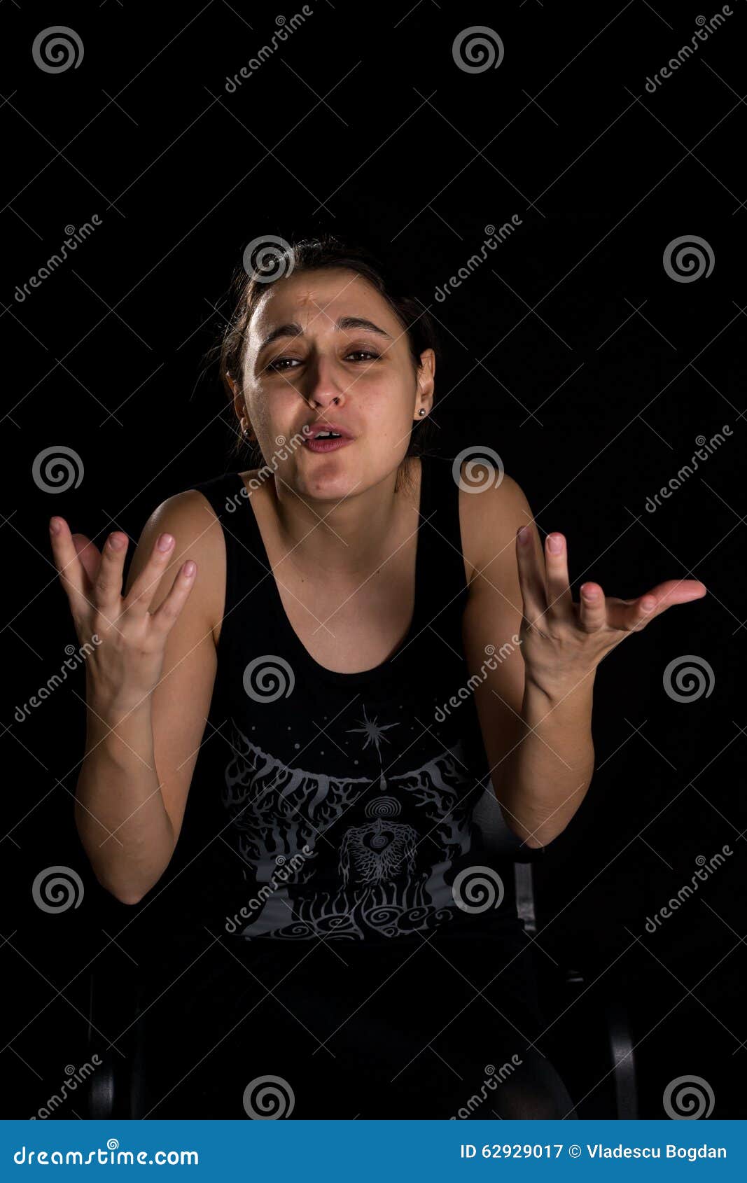 Gestos de la mujer imagen de archivo. Imagen de mano - 62929017