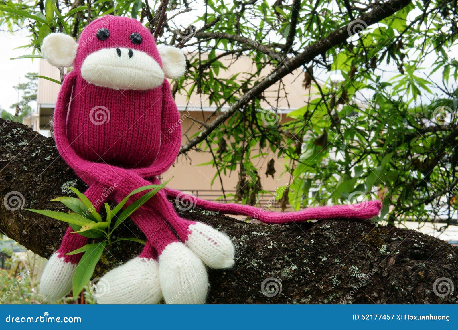 Gestrickter Affe, Symbol 2016, Jahr Des Affen Stockbild - Bild von ...