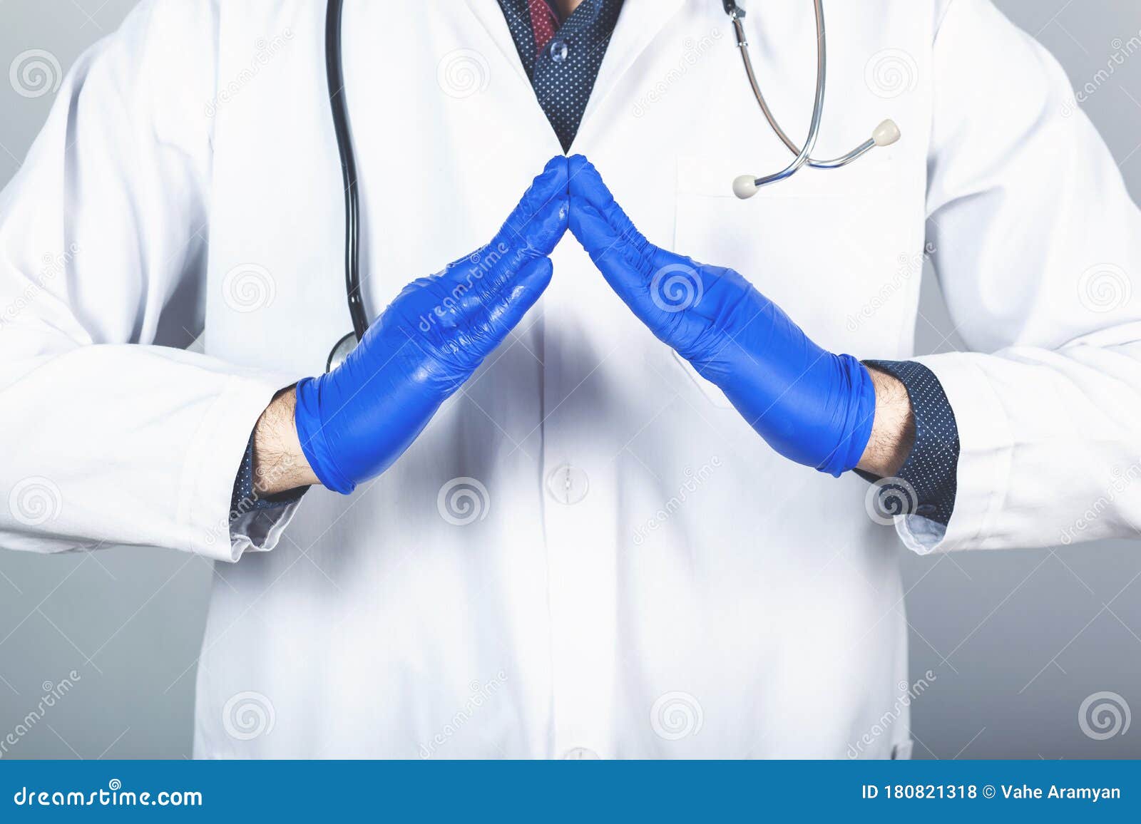 Gesture from Doctors Hands As Metaphor of Care Stock Photo - Image of ...