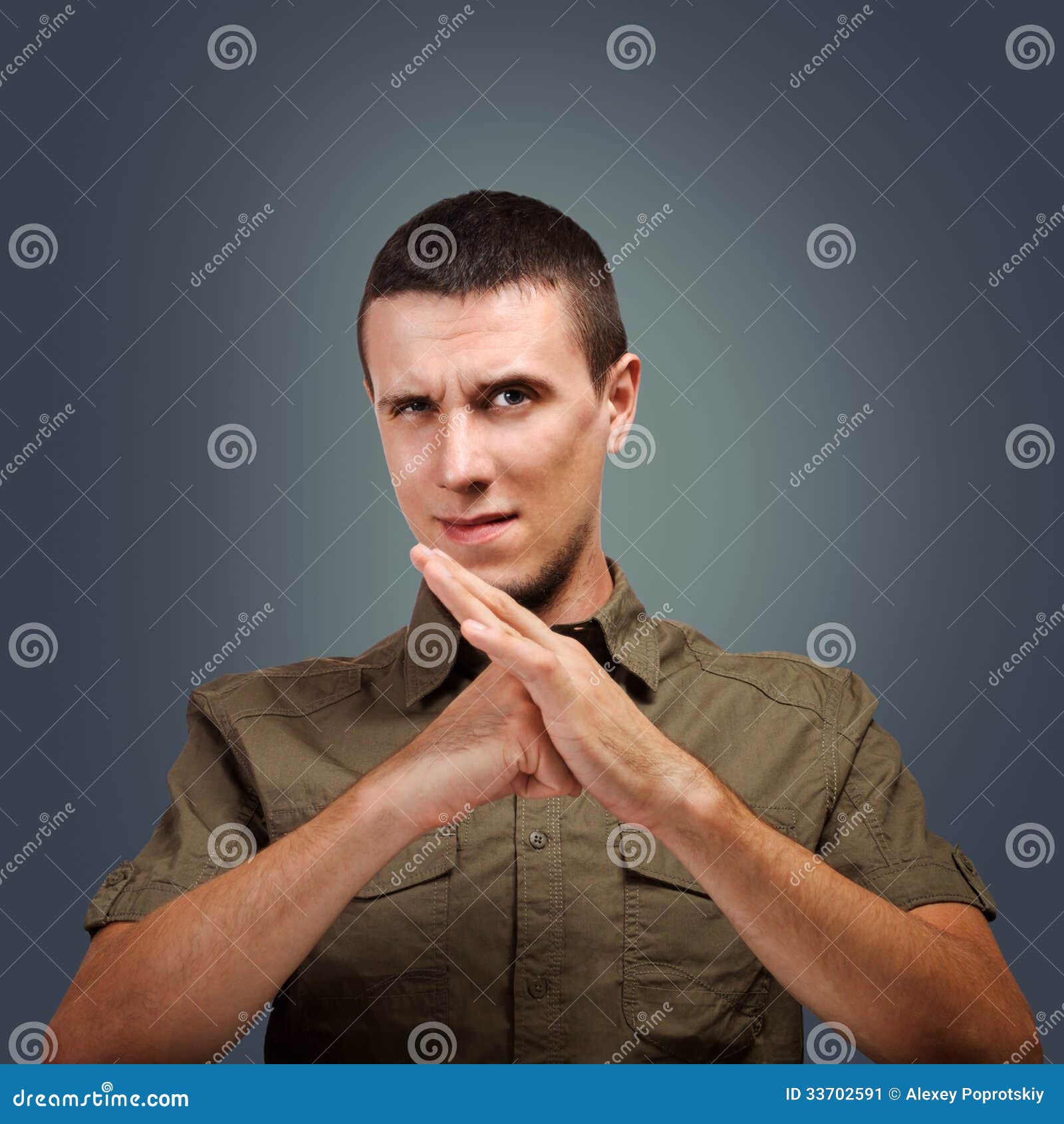 Gesture is enough stock image. Image of expression, business - 33702591