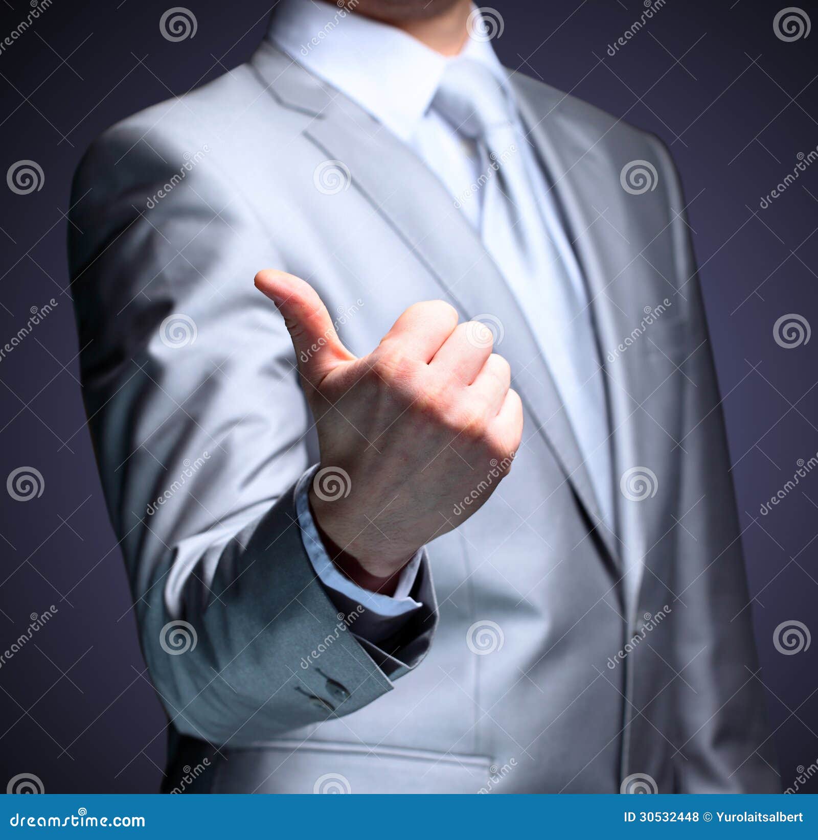 A gesture, a finger. stock photo. Image of communication - 30532448