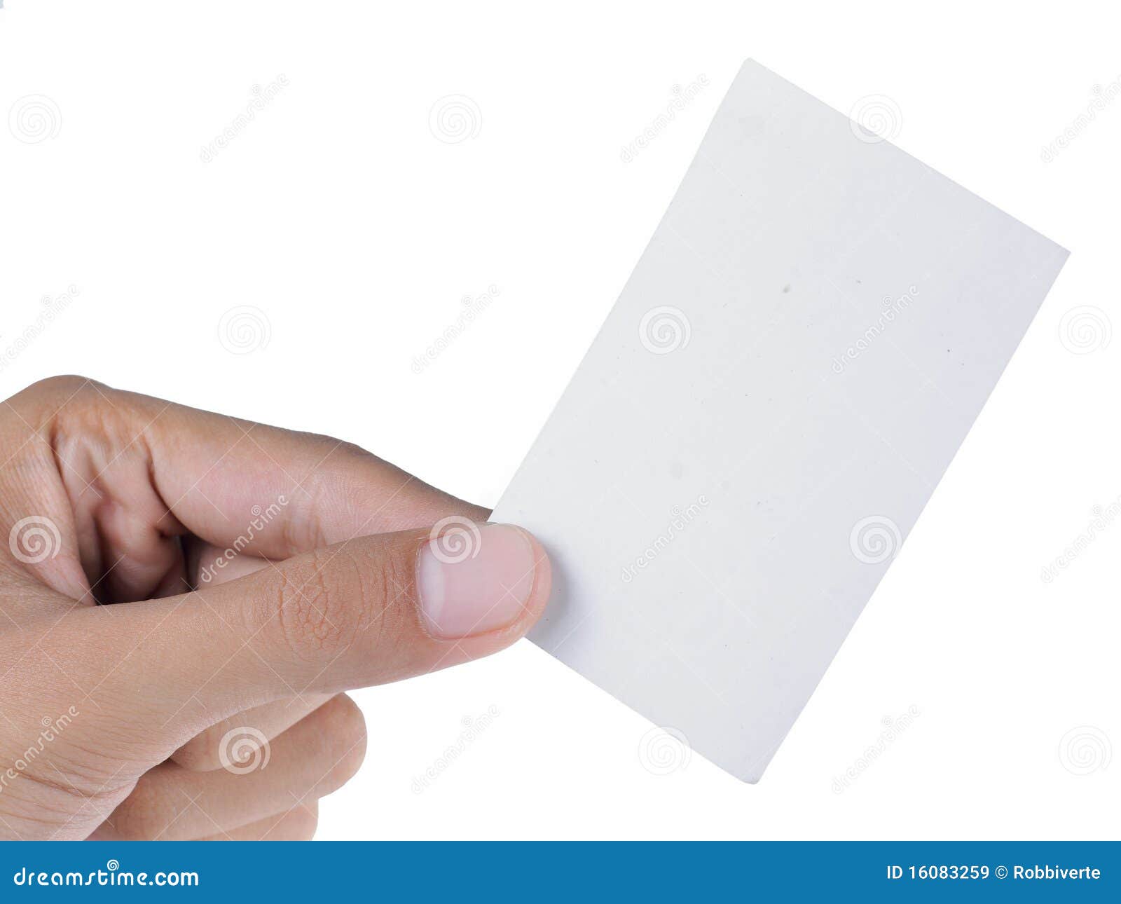 Gesture of Hand Giving Card Stock Image - Image of message, border ...