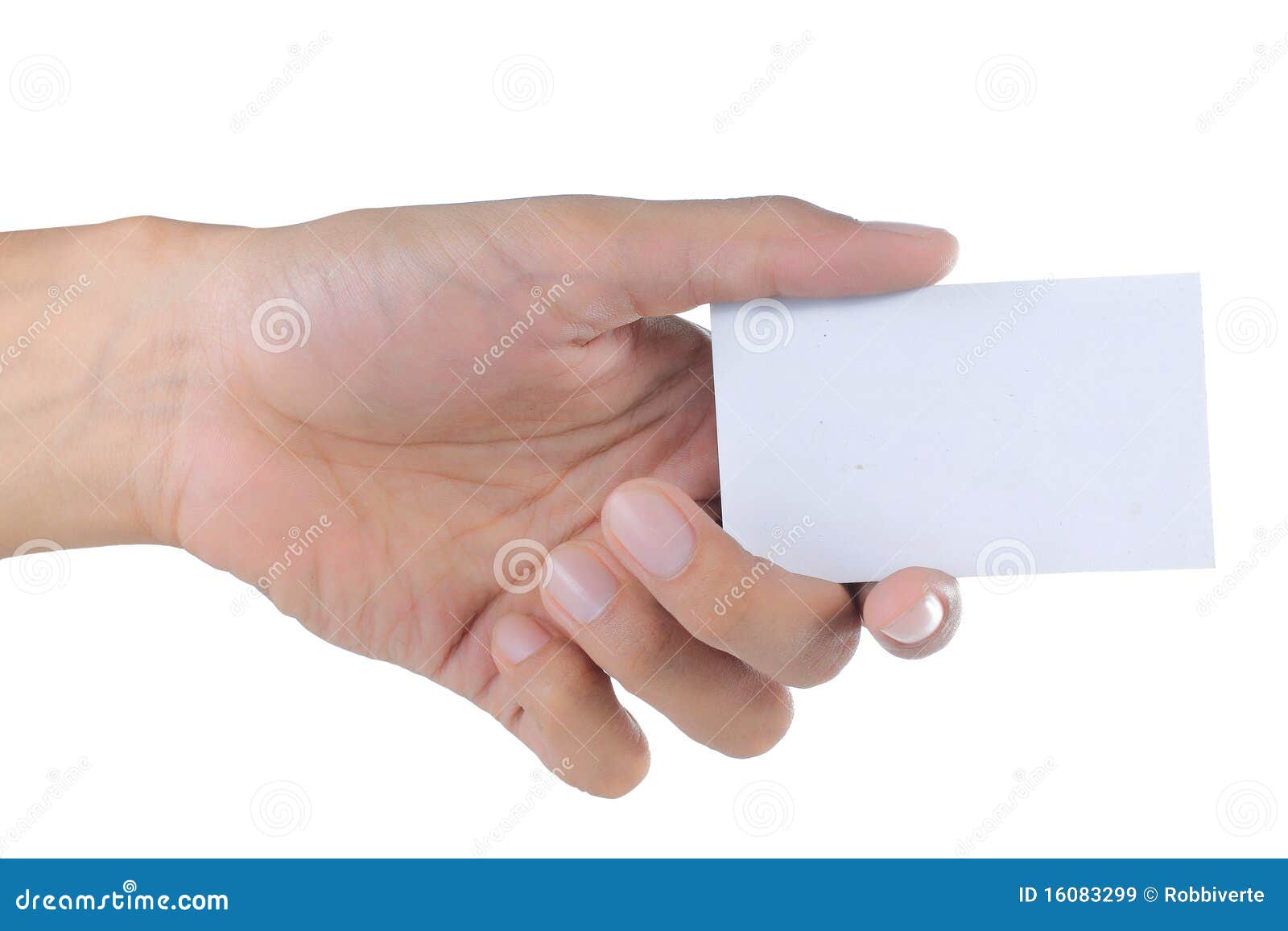 Gesture of Hand Giving Card Stock Image - Image of office, human: 16083299