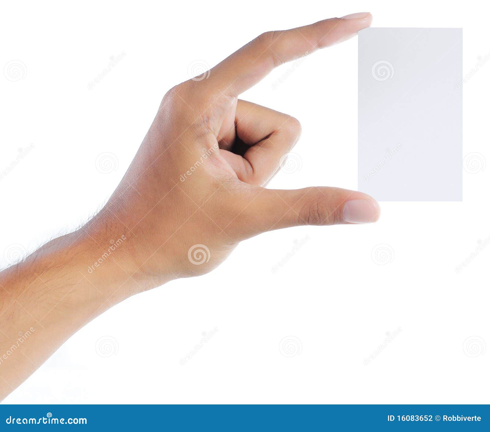 Gesture of Hand Giving Card Stock Photo - Image of male, card: 16083652
