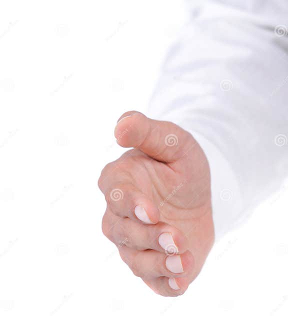 Gesture of hand shake stock image. Image of hand, attractive - 20227303
