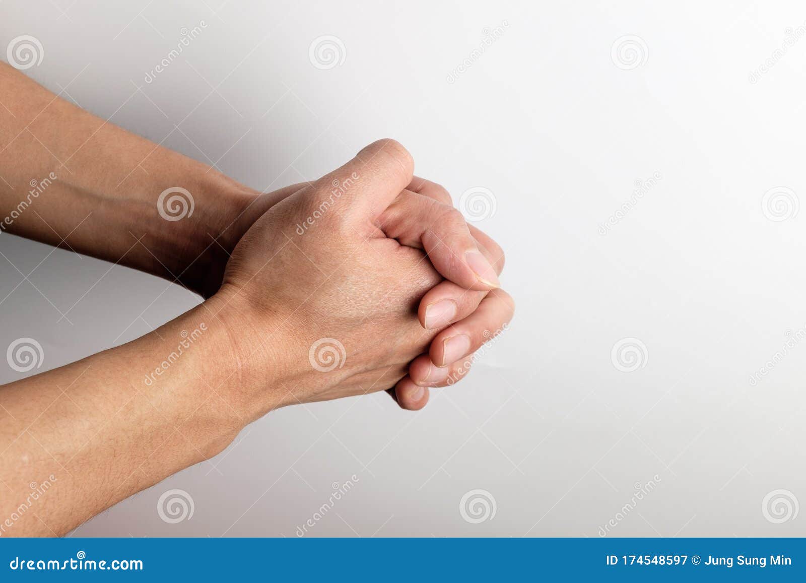 Gesture of the Back of the Hand Stock Image - Image of hands, thumb ...