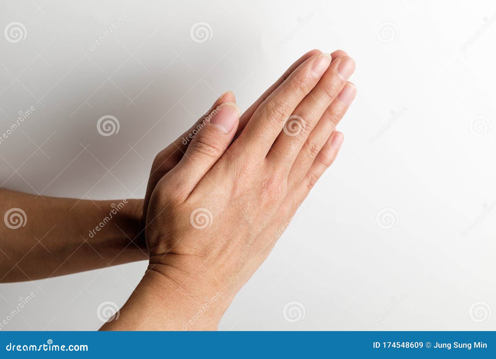 Gesture of the Back of the Hand Stock Image - Image of parts, closeup ...
