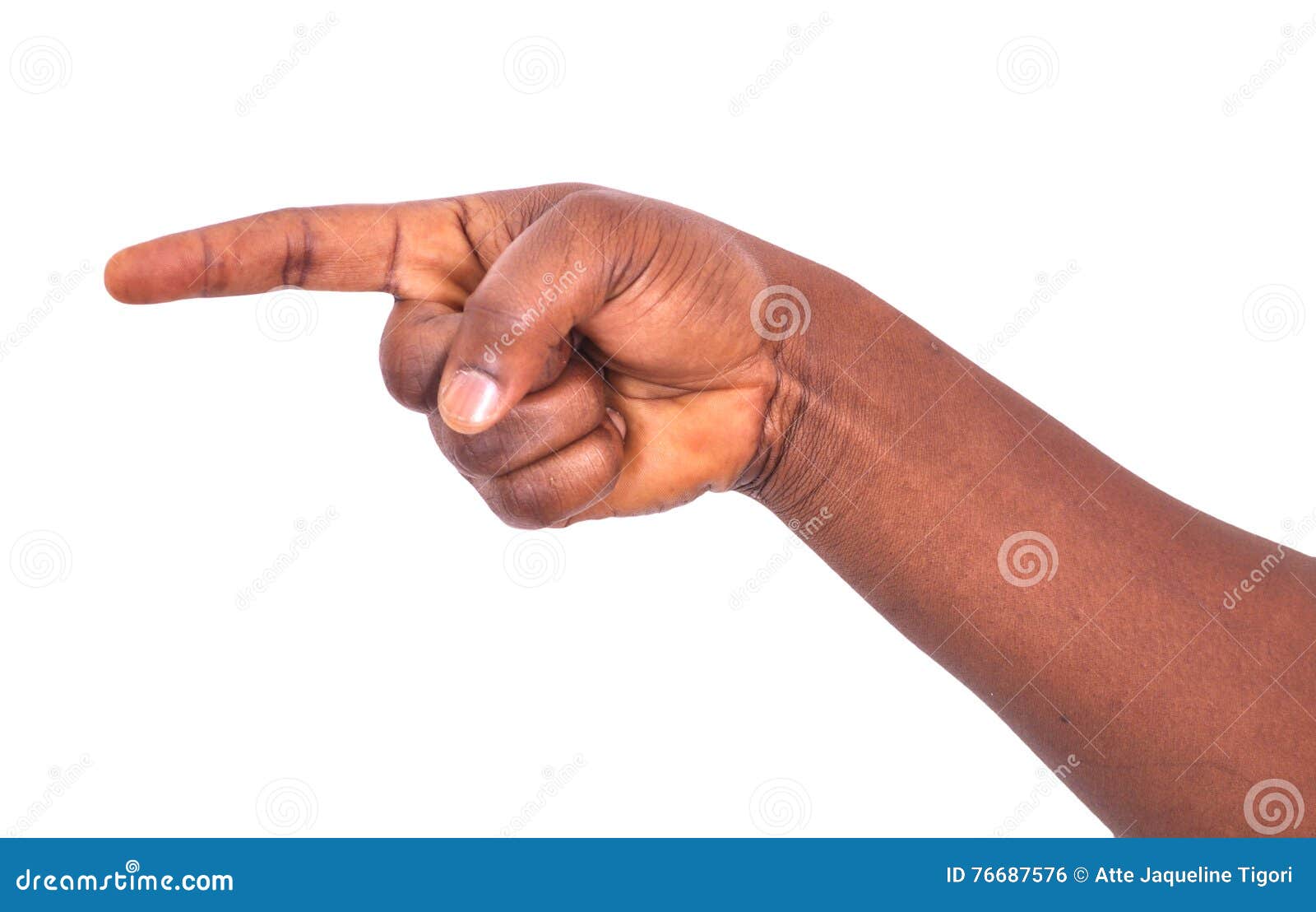 GESTURE INDICATING stock photo. Image of hand, expressively - 76687576