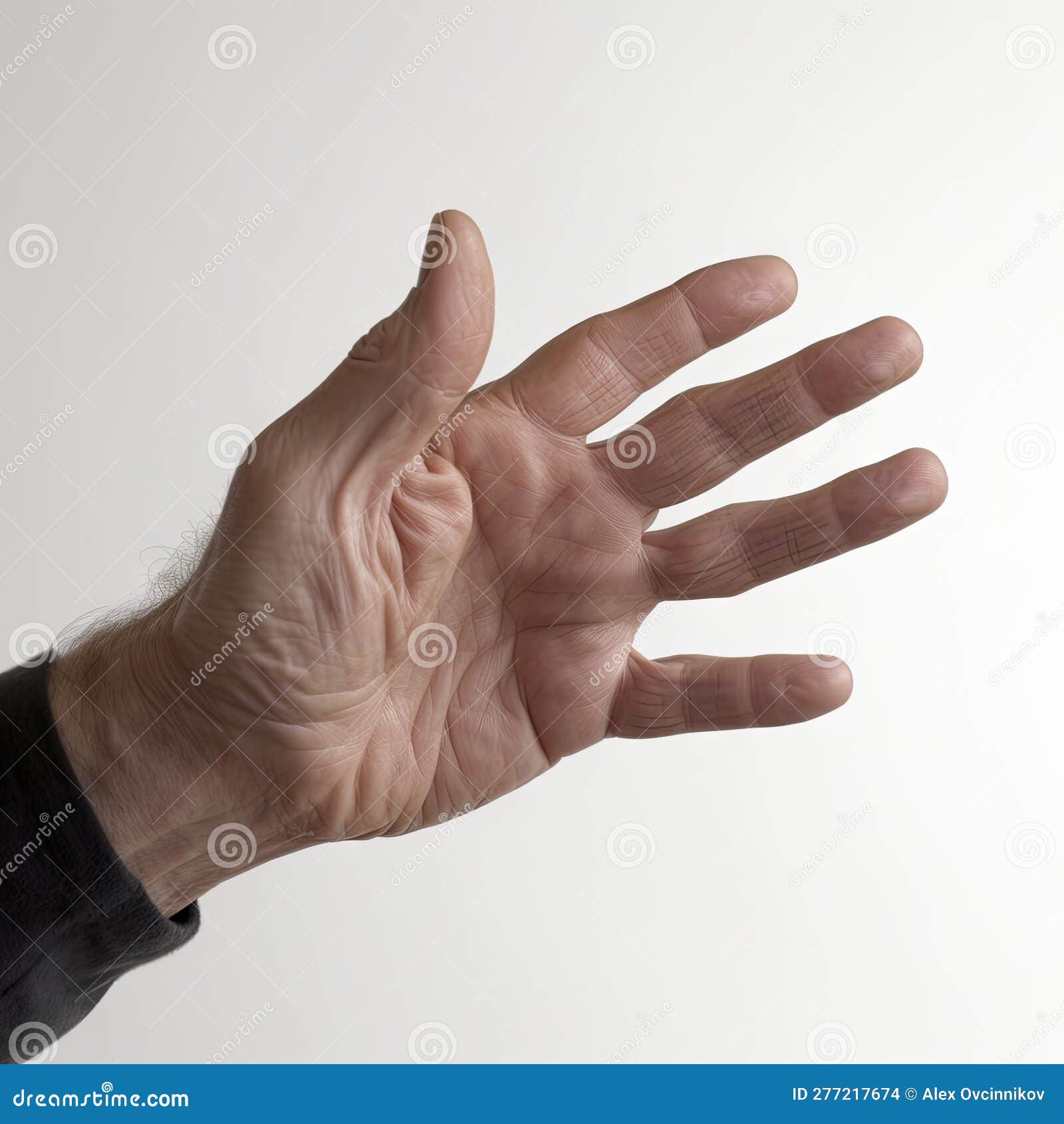 Gesture of Invitation: Man S Hand Demonstrating Come Here Motion on ...