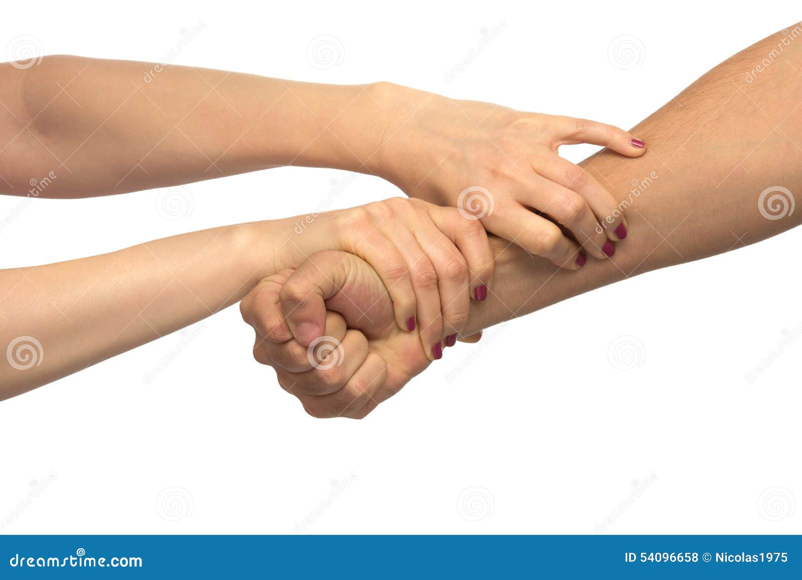 Graphics Of Hands Grasping Forearm