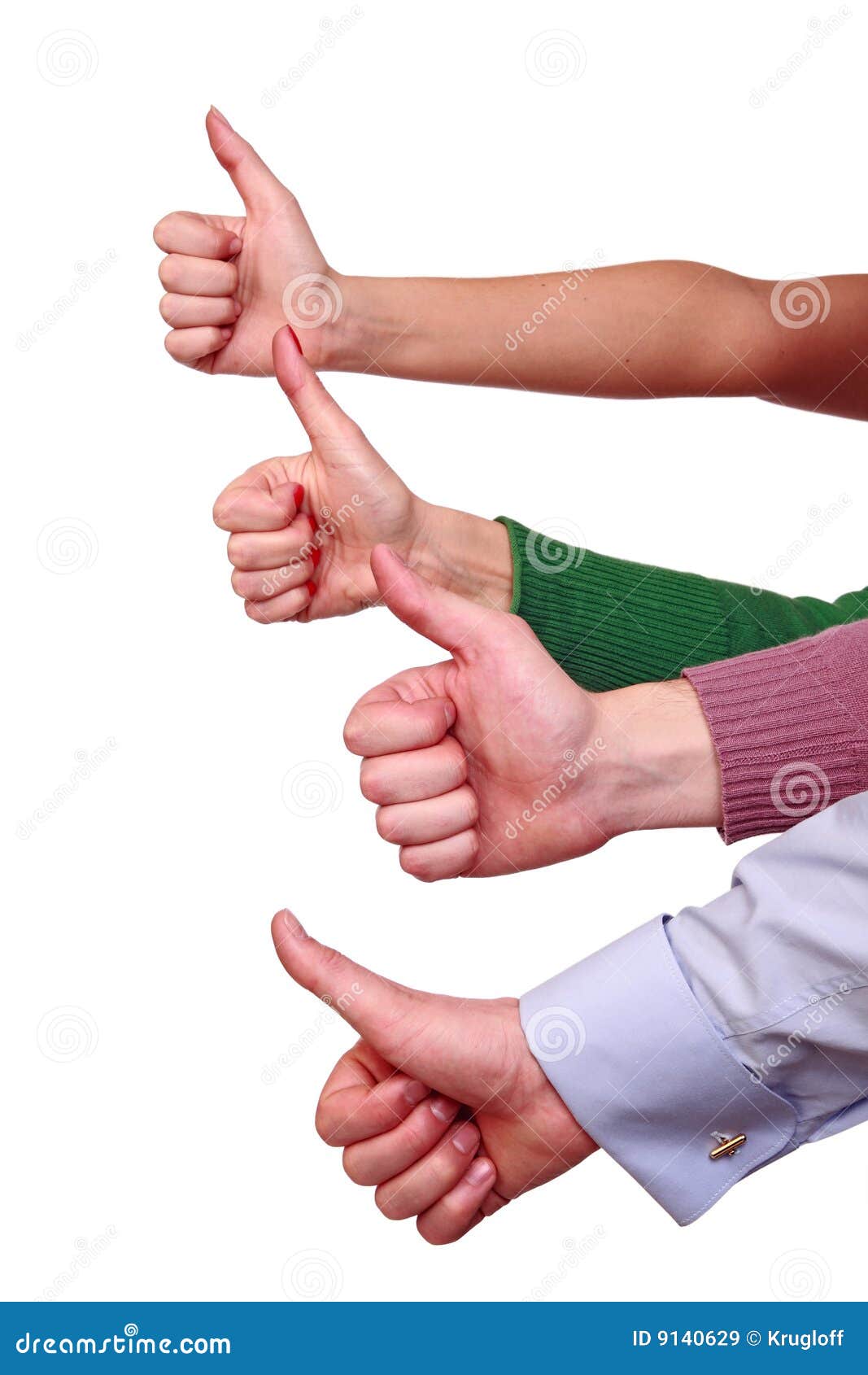 Gesture of success stock image. Image of lifted, female - 9140629