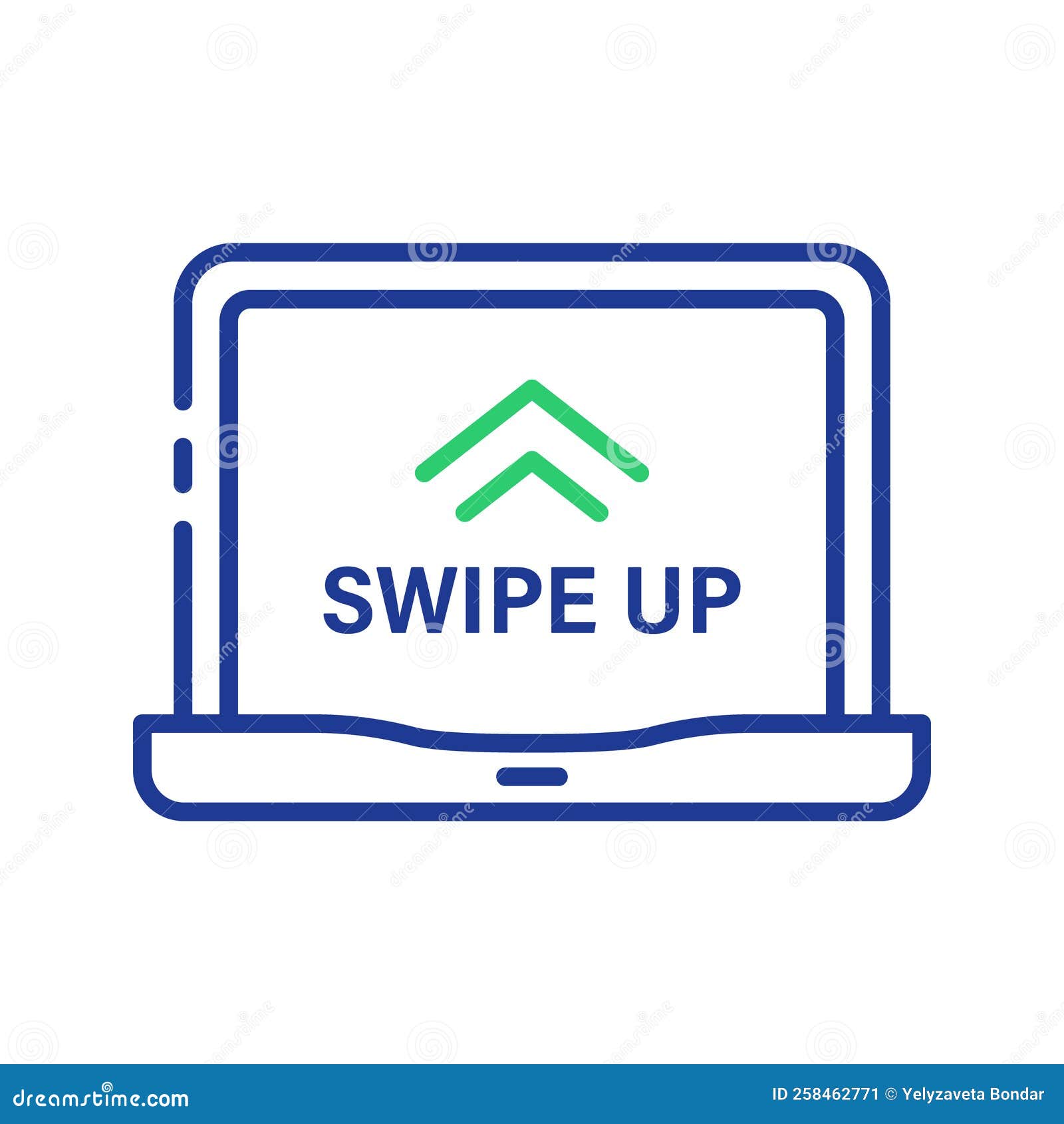 Gesture Up on Computer Touch Screen Line Icon. Swipe Up in Laptop ... Gesture Up on Computer Touch Screen Line Icon. Swipe Up in Laptop ...