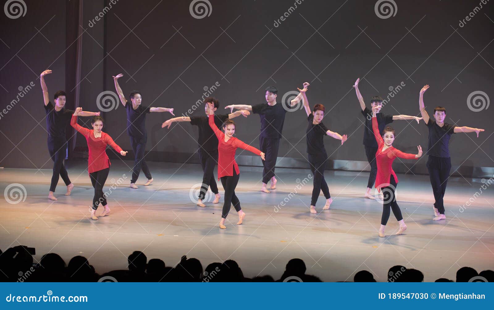 Gestures 4-Adjustment of Basic Skills -a Dance Training Class Editorial ...