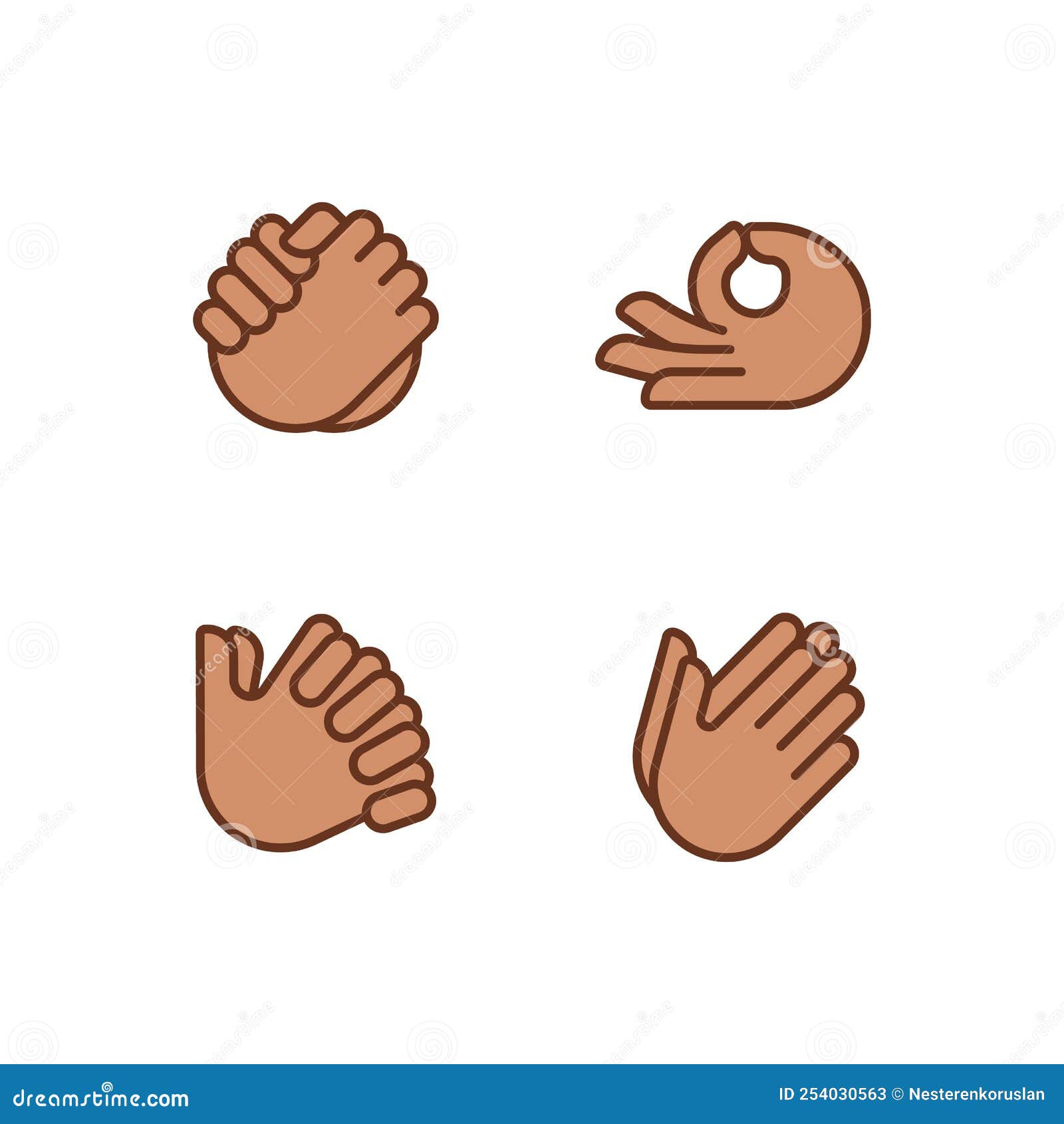 Gestures Communication Pixel Perfect RGB Color Icons Set Stock Vector ... Gestures Communication Pixel Perfect RGB Color Icons Set Stock Vector ...