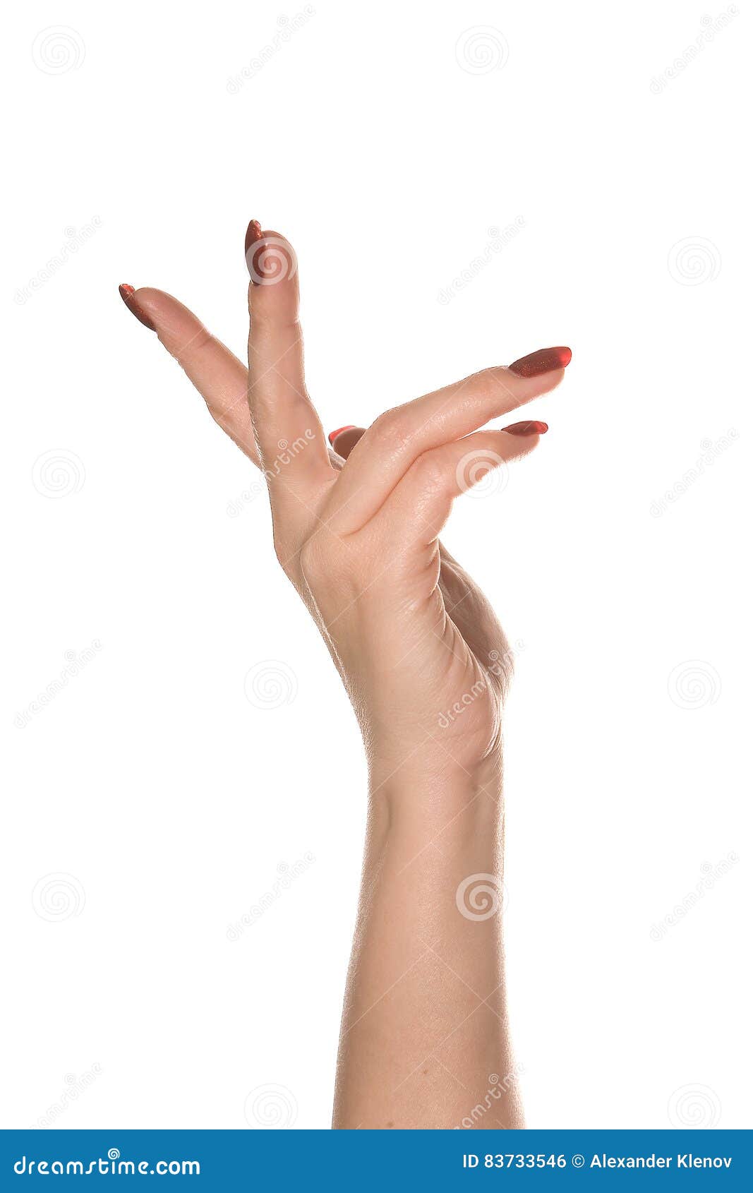 Gesturing female hand. stock photo. Image of finger, accessibility ...