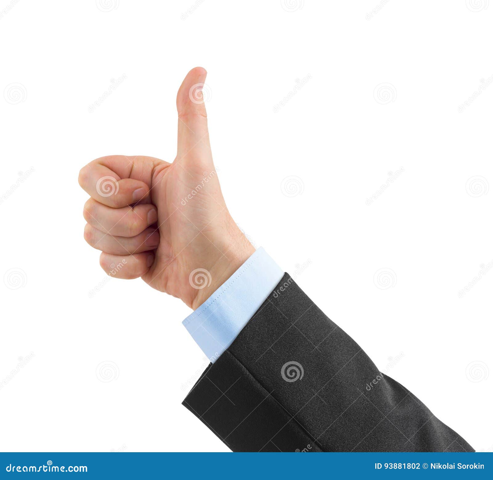 Thumb Hand Sign On Blurred Tile Green Background, Agree Thumb Sign ...