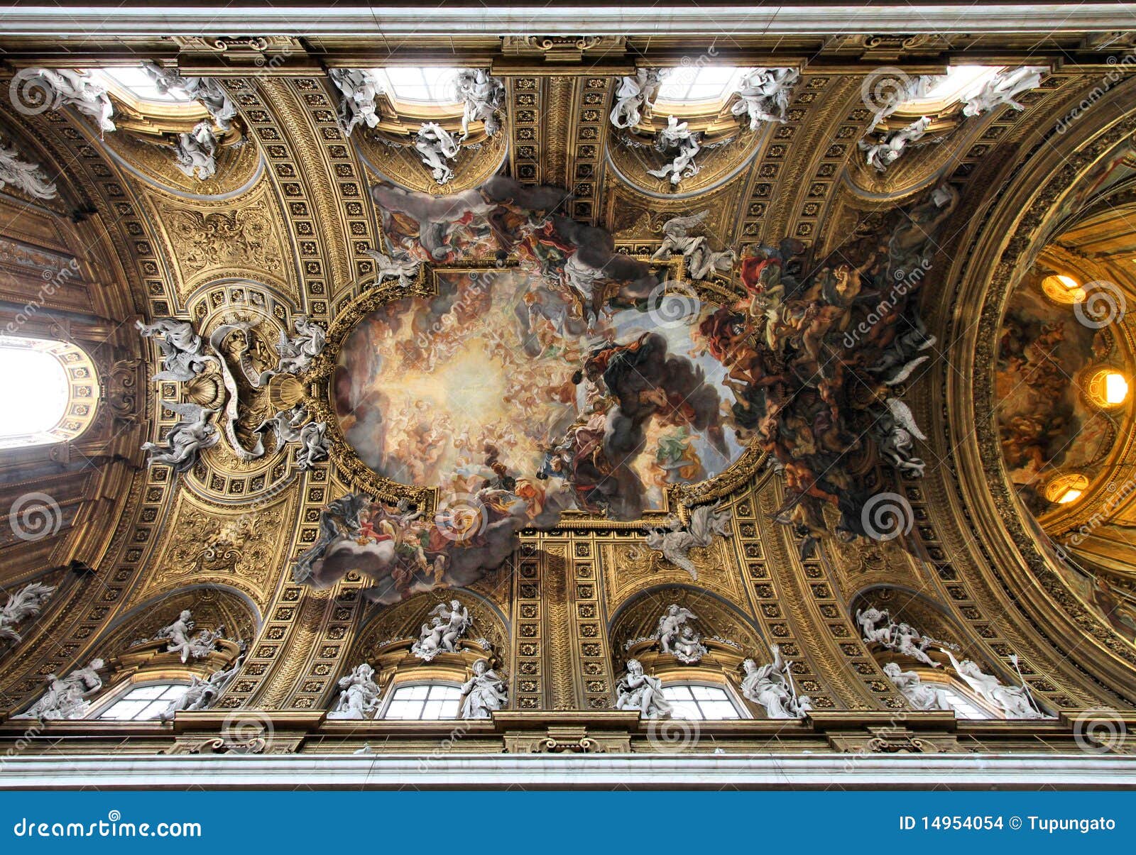 Gesu Church, Rome editorial stock image. Image of travel - 14954054