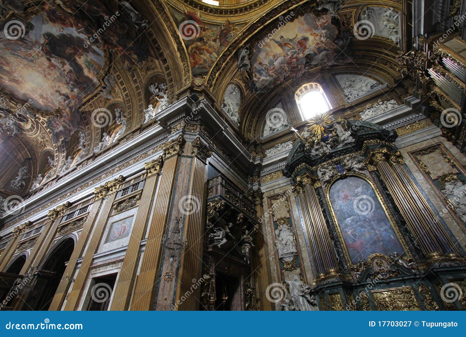 Gesu Church, Rome editorial photography. Image of sightseeing - 17703027
