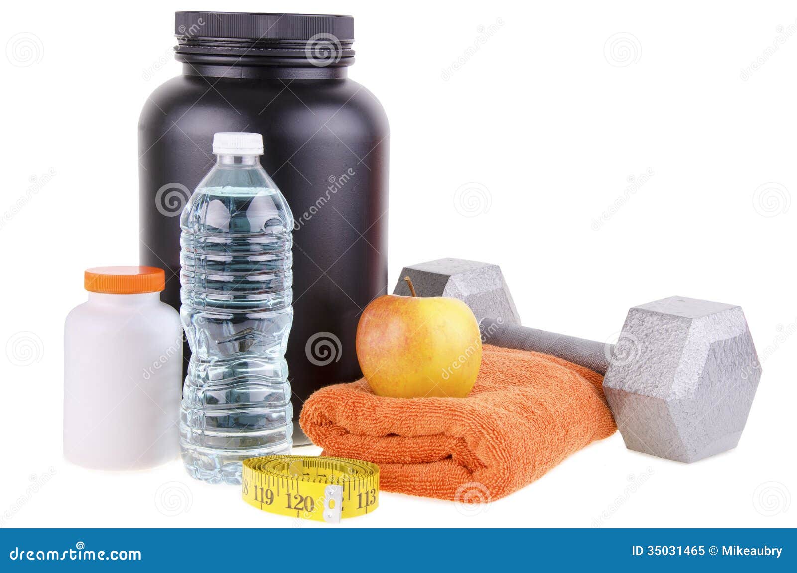 Gesunder Lebensstil stockbild. Bild von übung, getrennt - 35031465