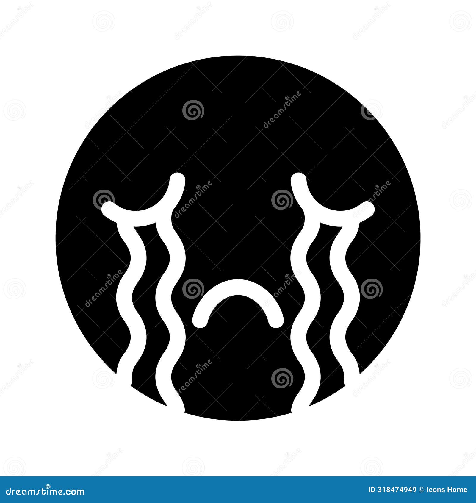 Get This Amazing Crying Emoji Vector Design Customizable Vector Stock Vector Illustration Of