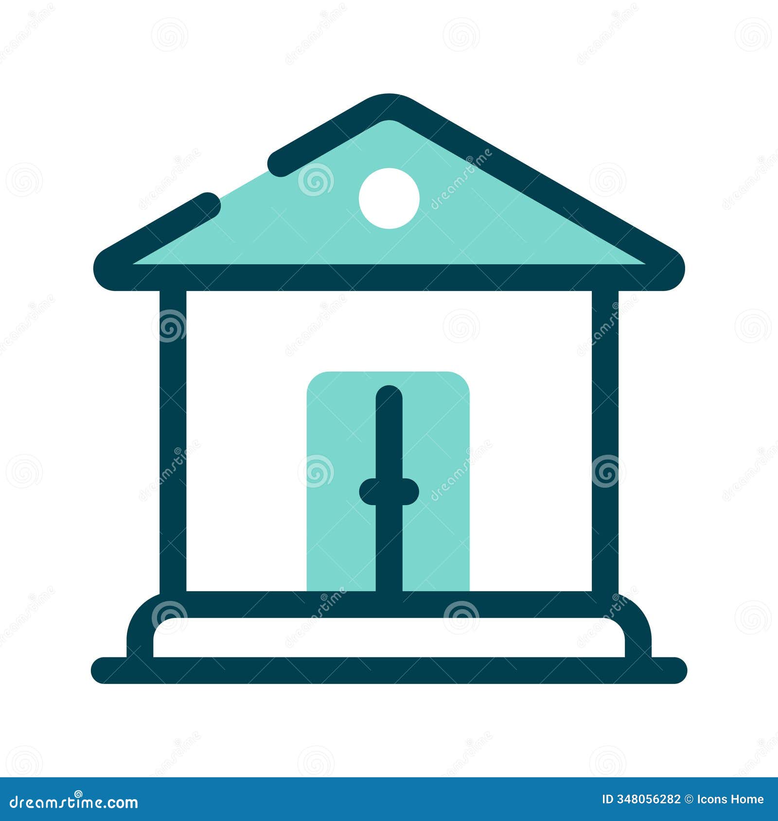 Get this Amazing Icon of Bank in Modern Style Stock Illustration ...