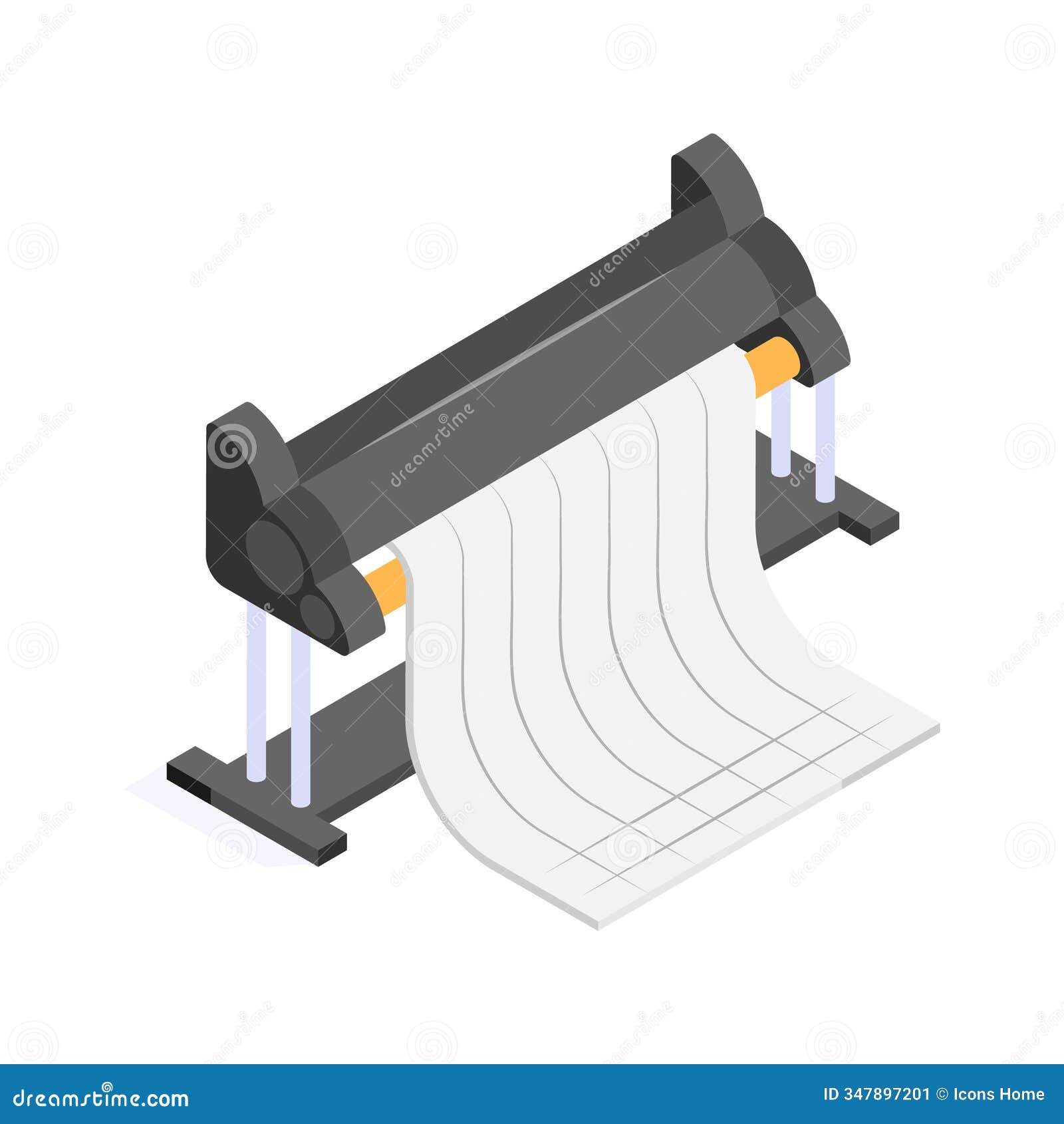 Get this Amazing Icon of Plotter Printer in Modern Style Stock ...