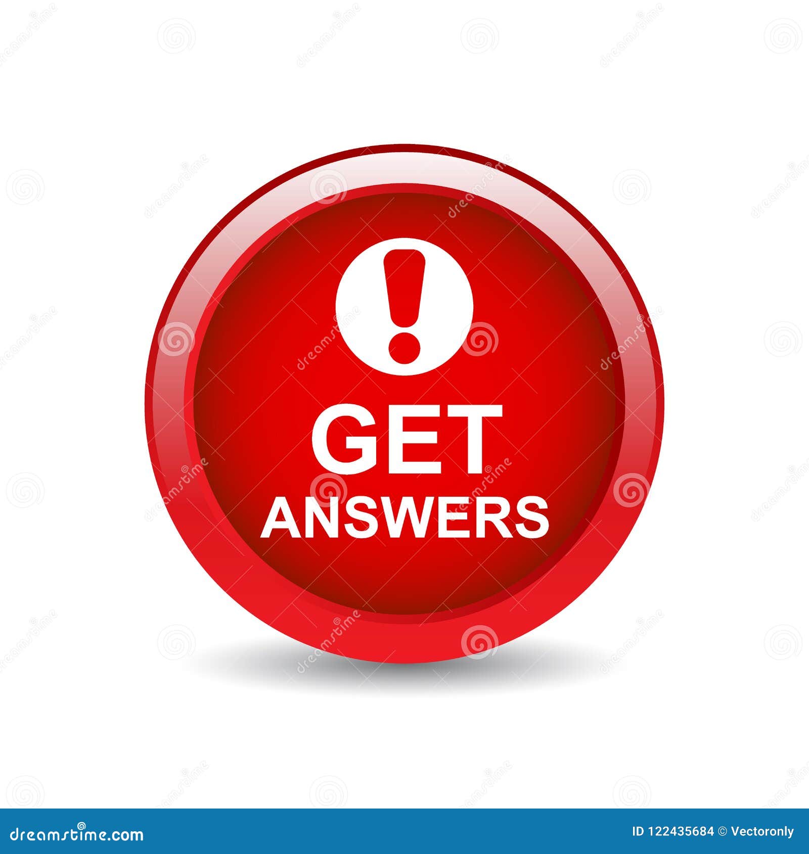 Get answers stock illustration. Illustration of commentary - 122435684