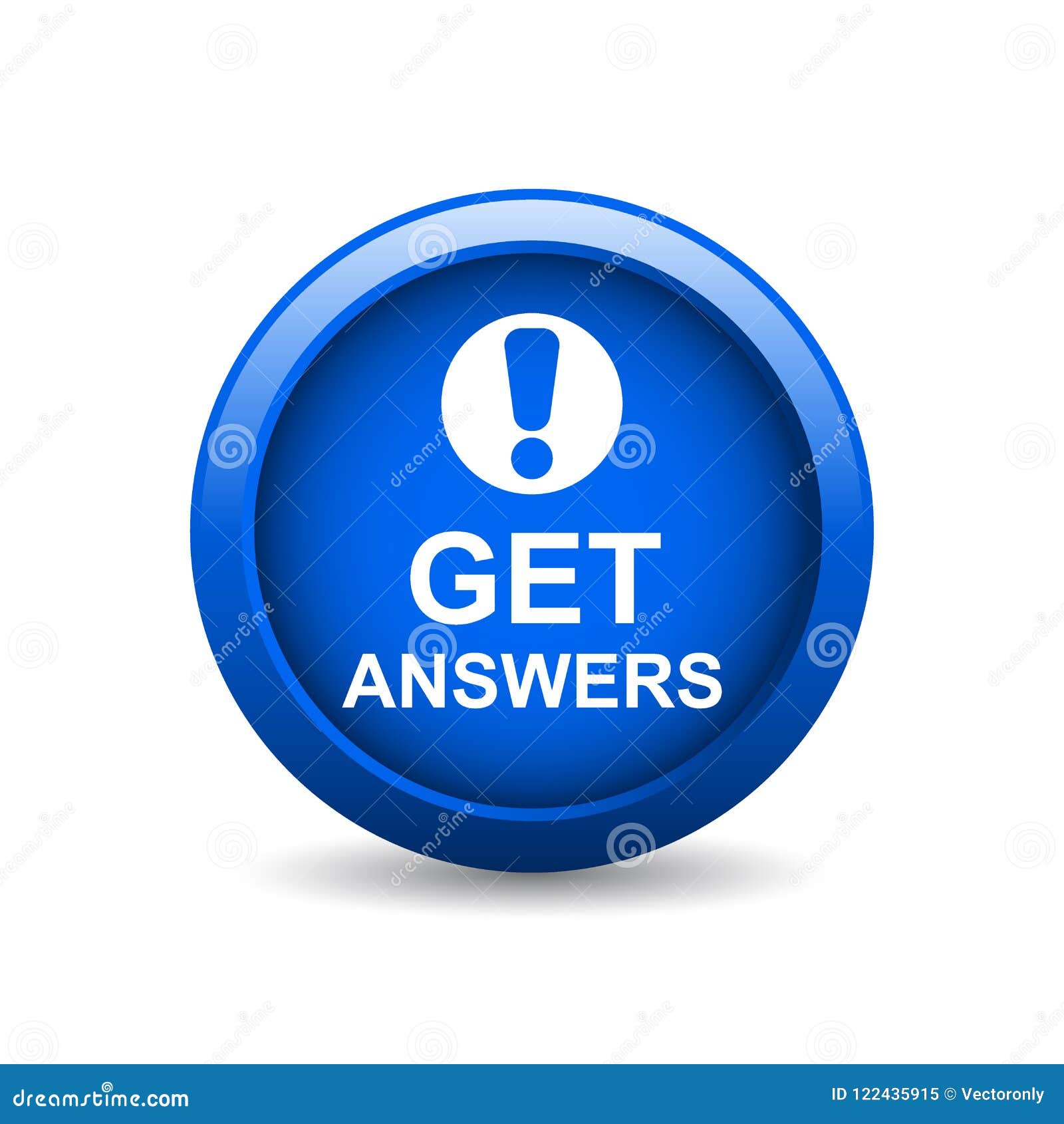 Get answers stock illustration. Illustration of design - 122435915