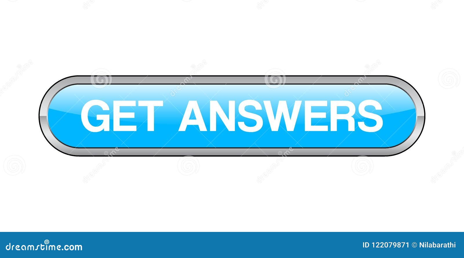 Get answers stock illustration. Illustration of click - 122079871