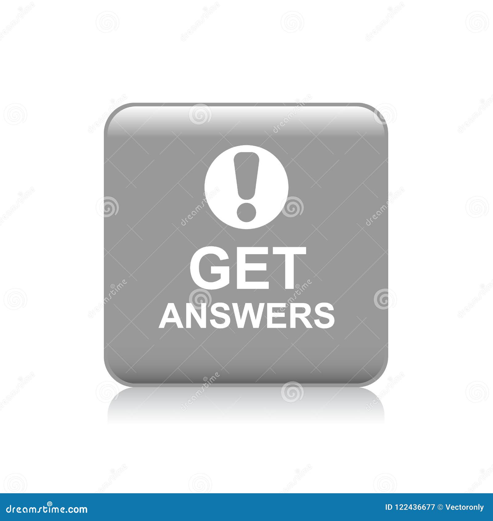 Get answers stock illustration. Illustration of commerce - 122436677