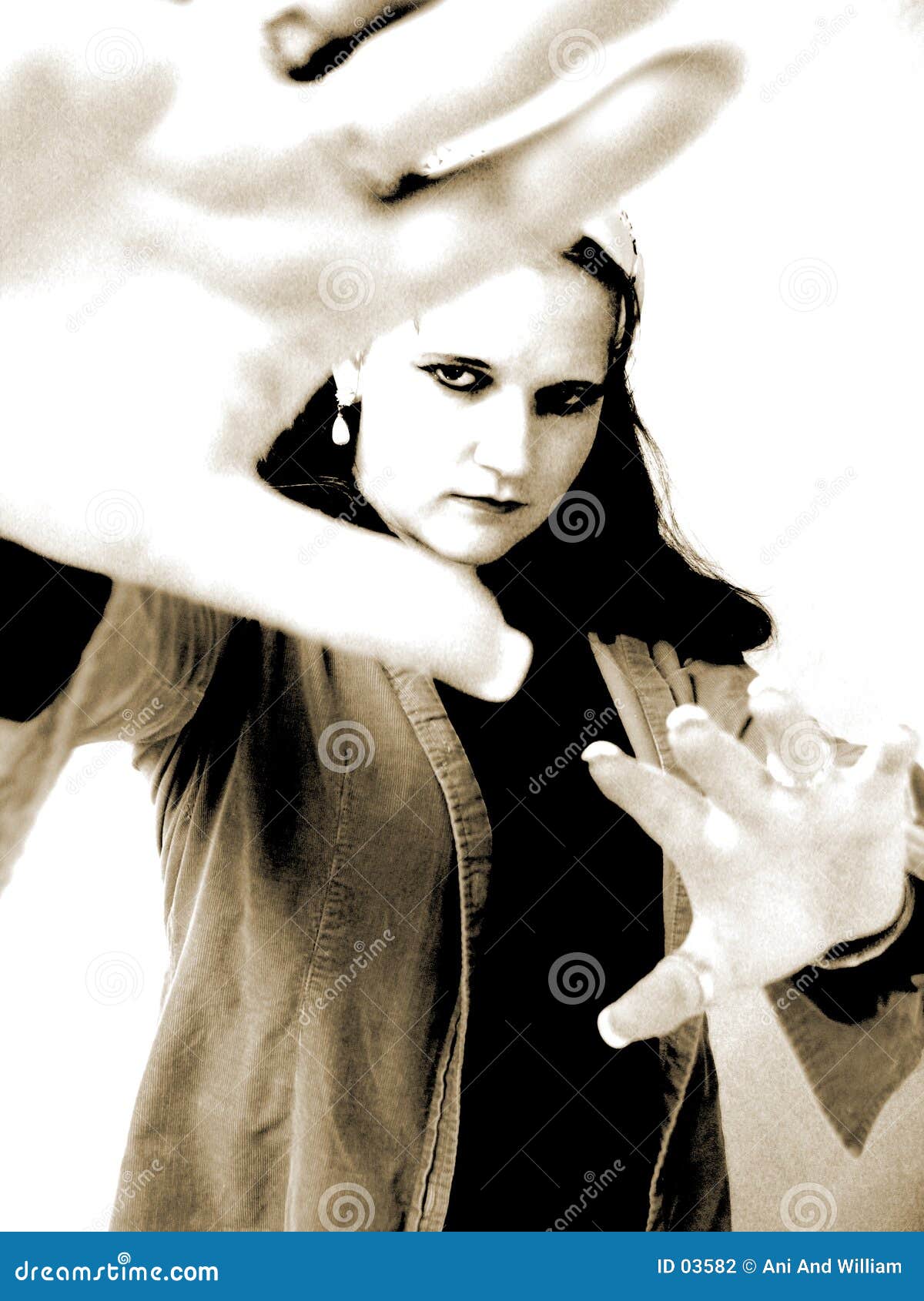 Get away stock photo. Image of model, goth, teen, angry, brown - 3582