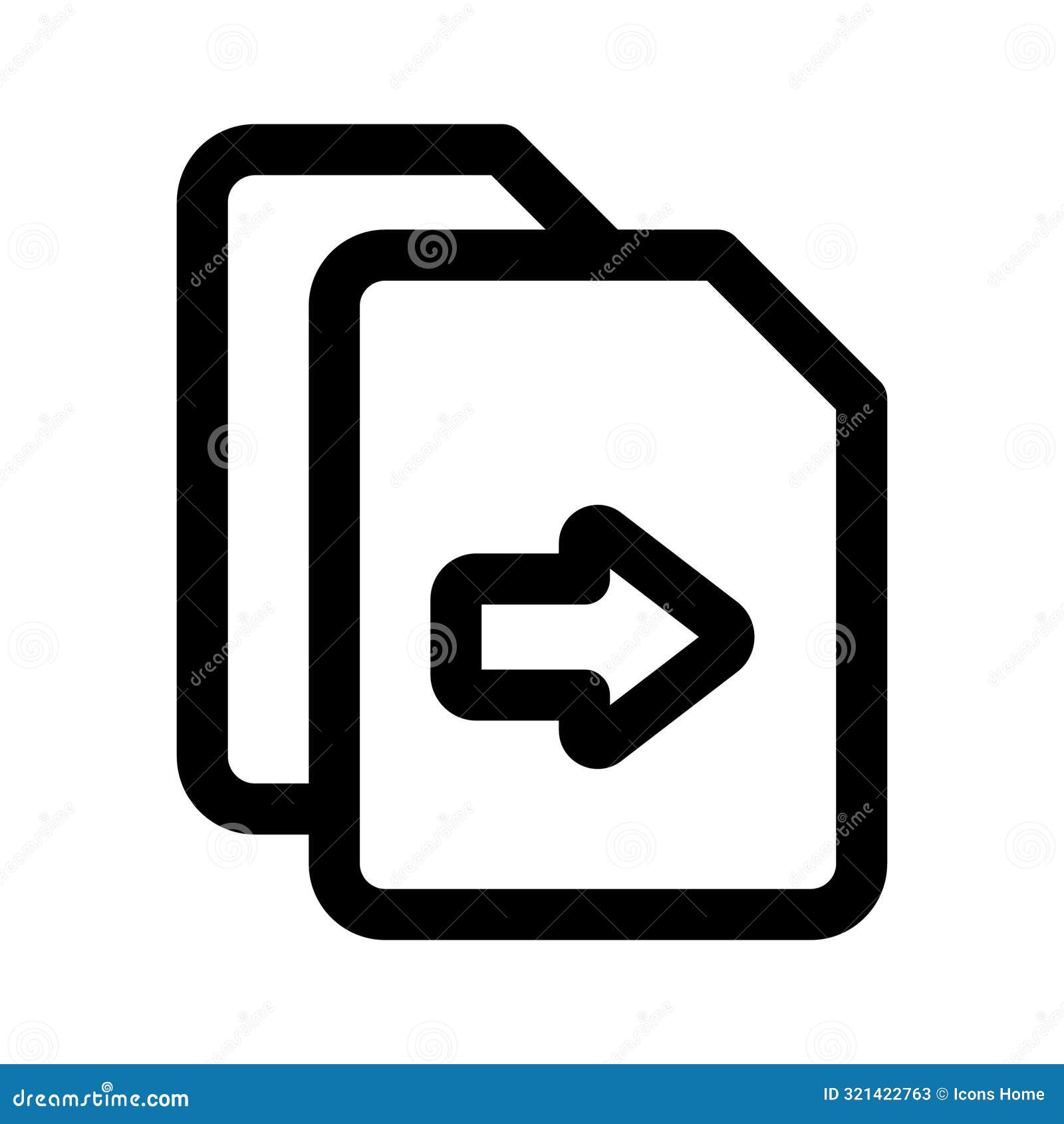 Get this Beautiful Icon of File Transfer in Modern Style Stock Vector ...