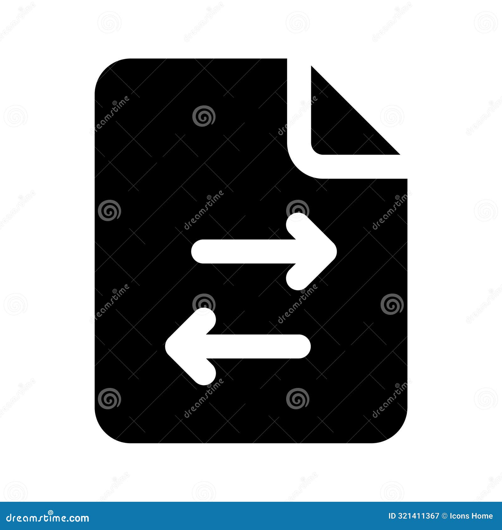 Get this Beautiful Icon of File Transfer in Modern Style Stock ...