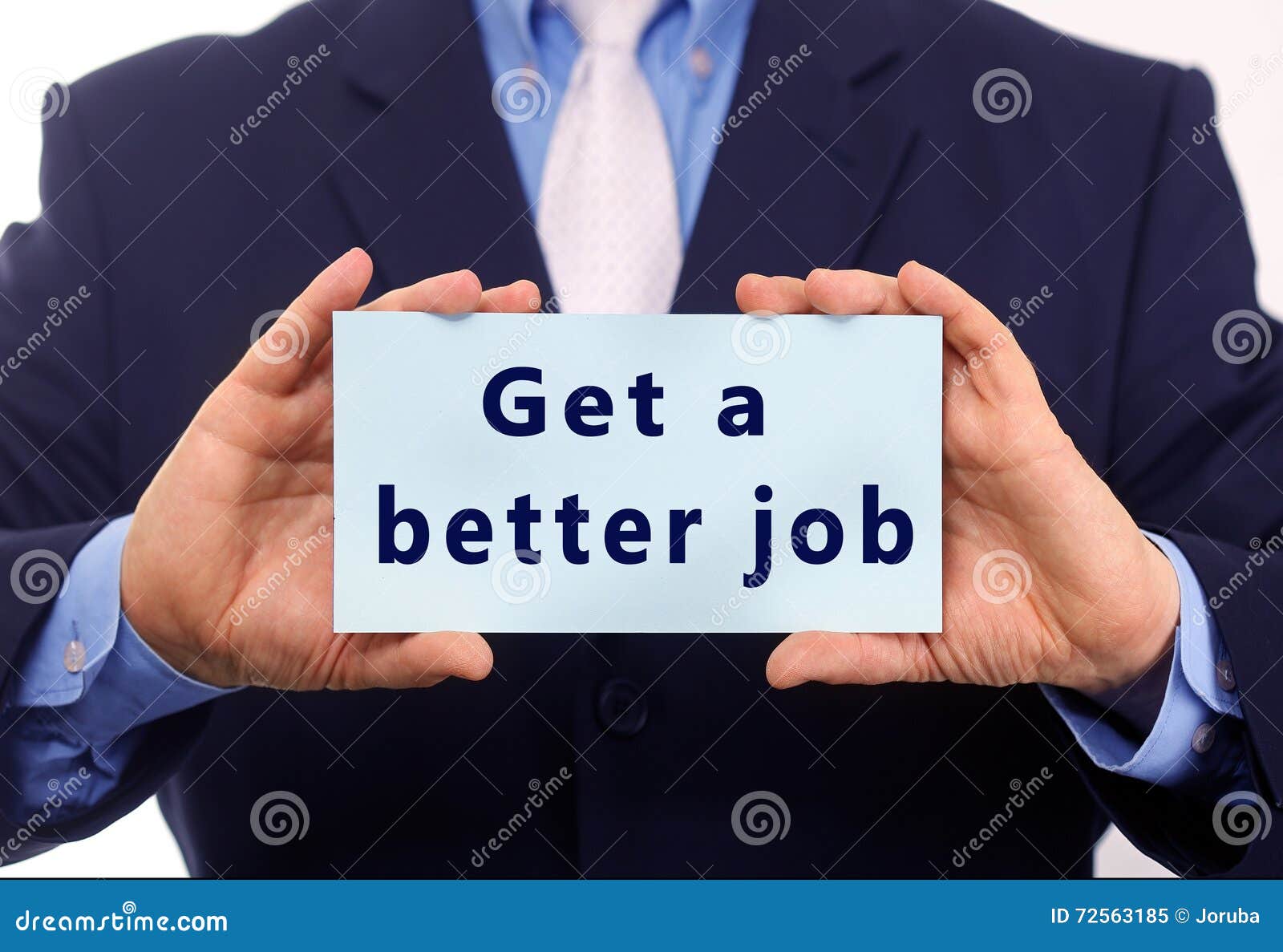 Get a better job stock image. Image of businessman, management - 72563185