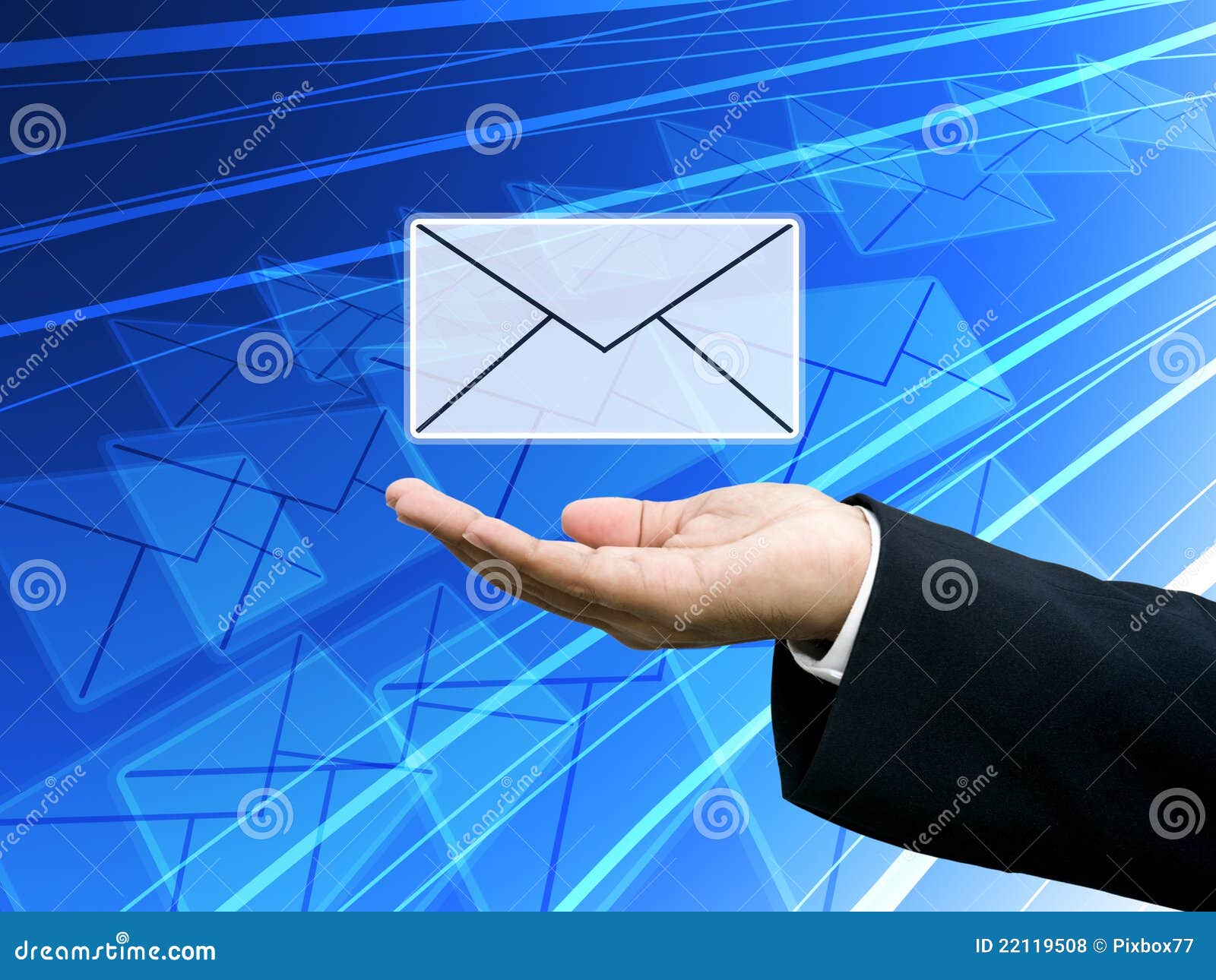 Get the Business Newsletter, Technology Concept Stock Photo - Image of ...
