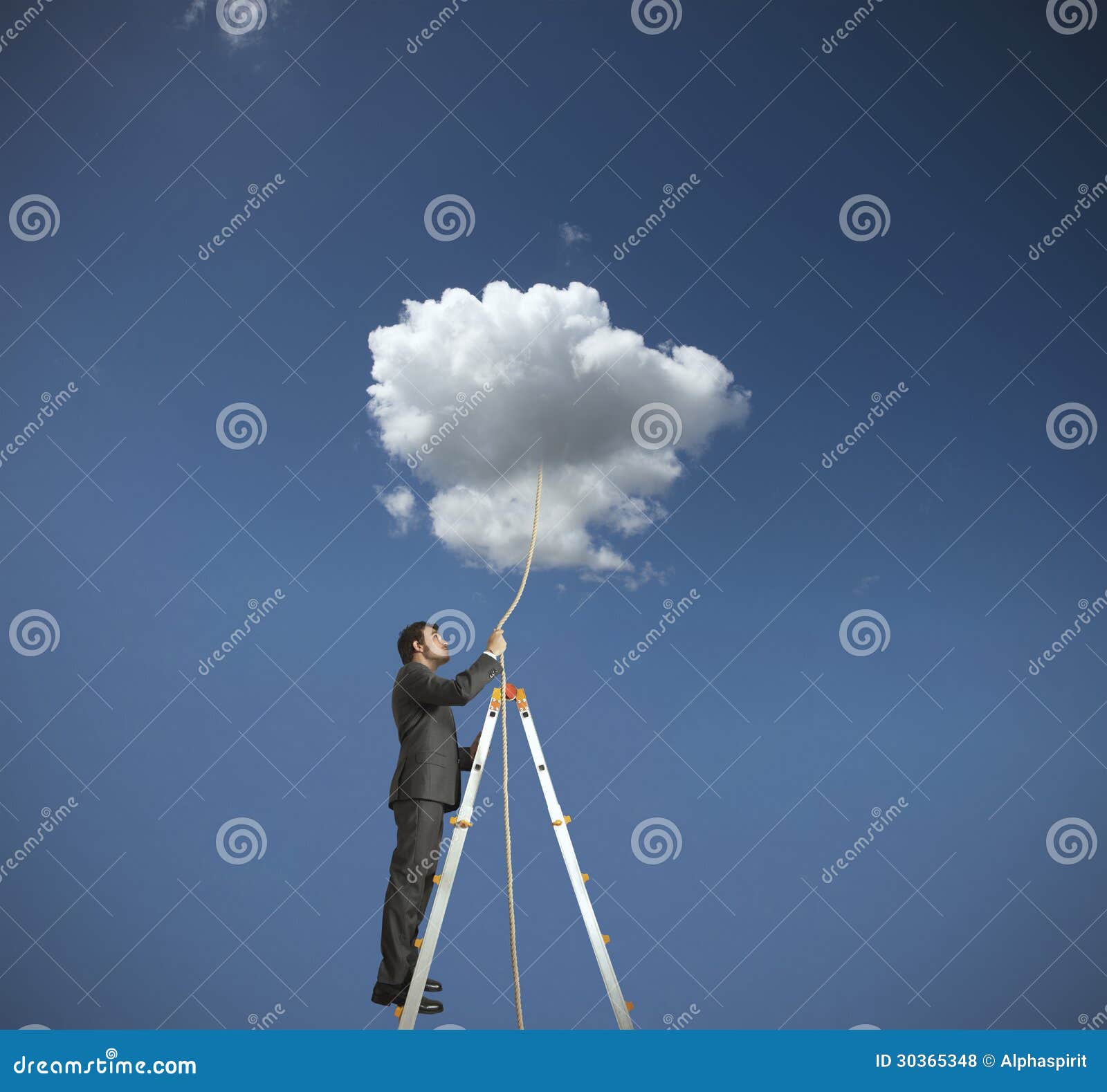 Get a dream stock photo. Image of business, soft, person - 30365348