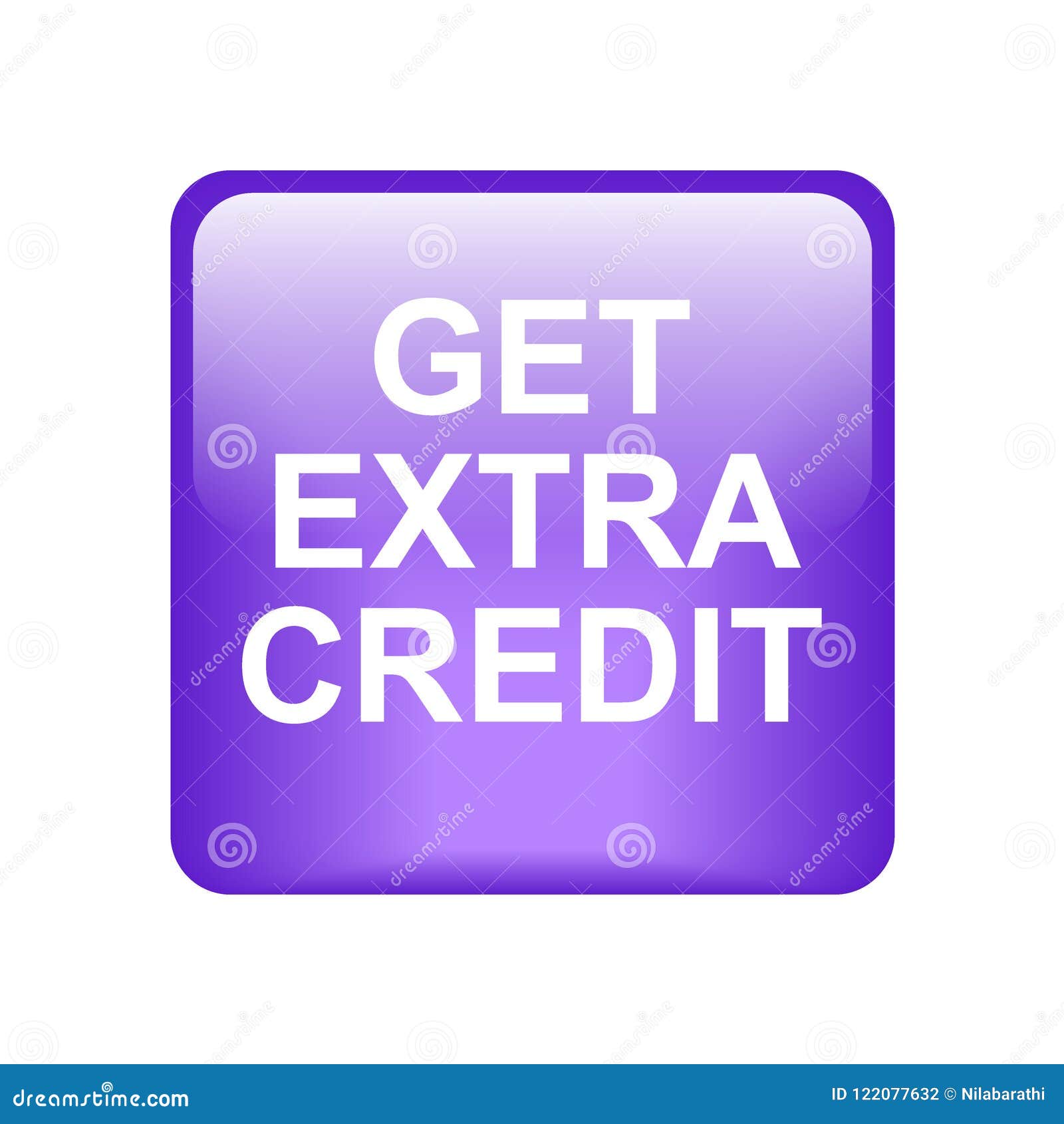 Get extra credit stock illustration. Illustration of join - 122077632