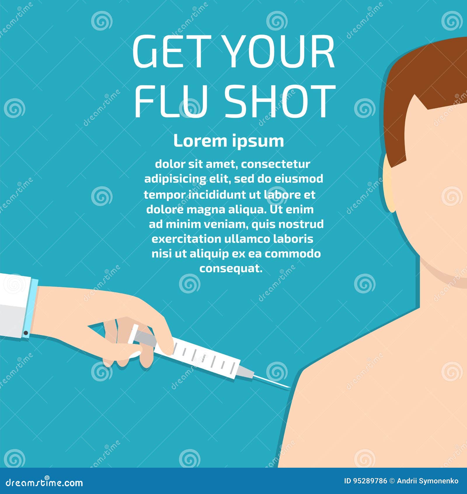Flu Vaccine Cartoon